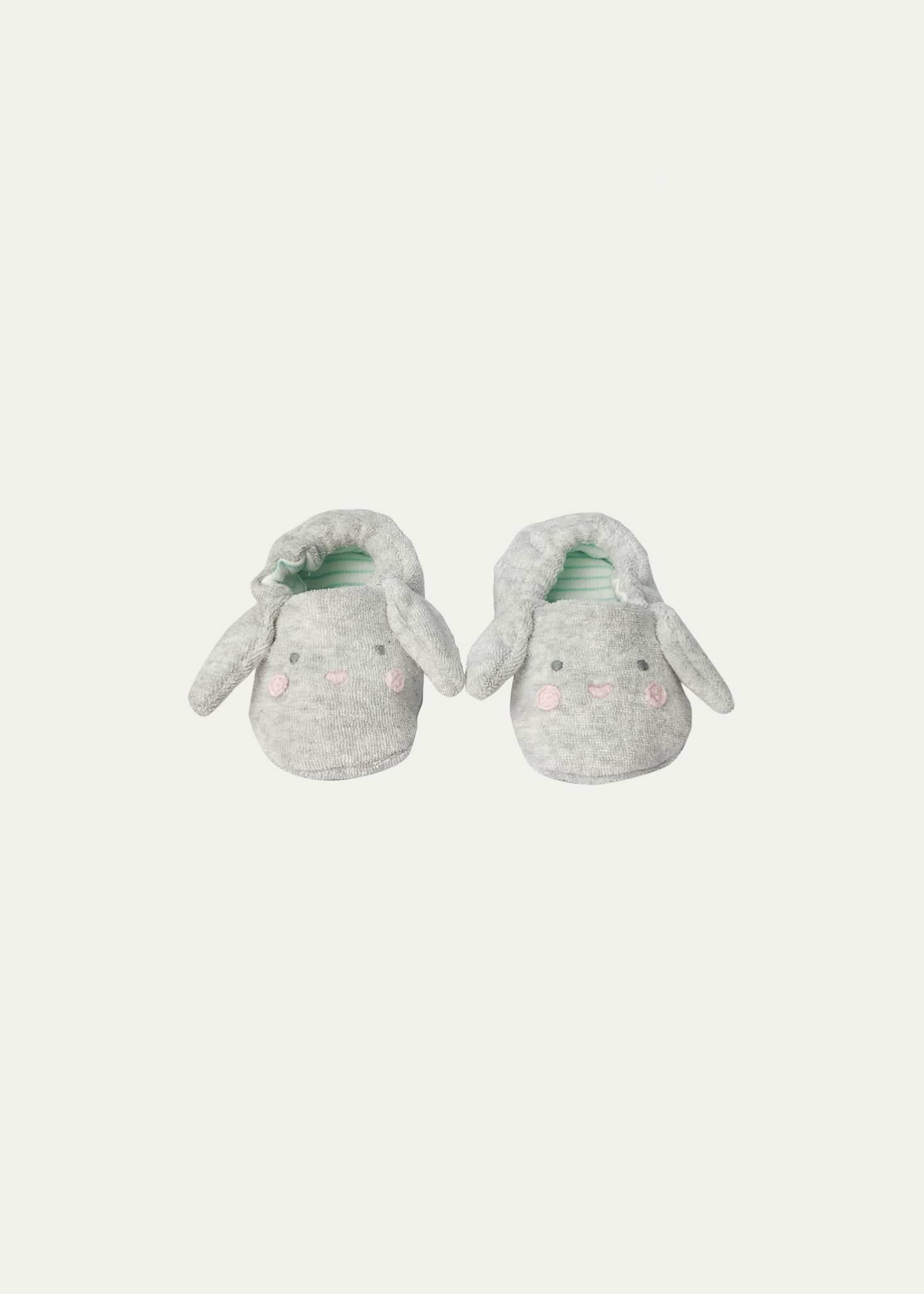 Albetta Kid's Bunny Toweling Booties, Baby - Bergdorf Goodman