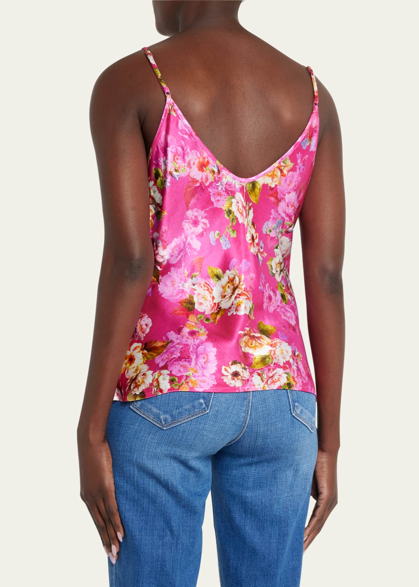 L'Agence Lexi Floral-Print Camisole - Bergdorf Goodman