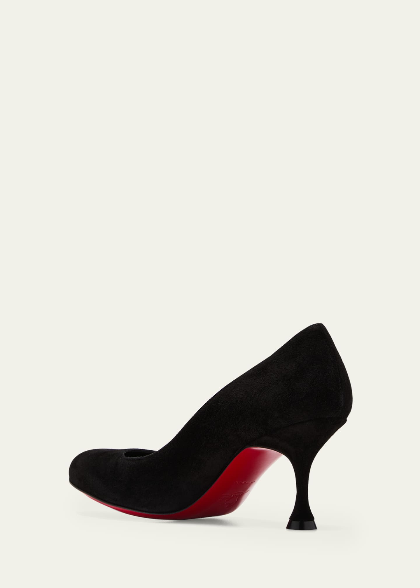 Christian Louboutin Stella Suede Red Sole Pumps - Bergdorf Goodman