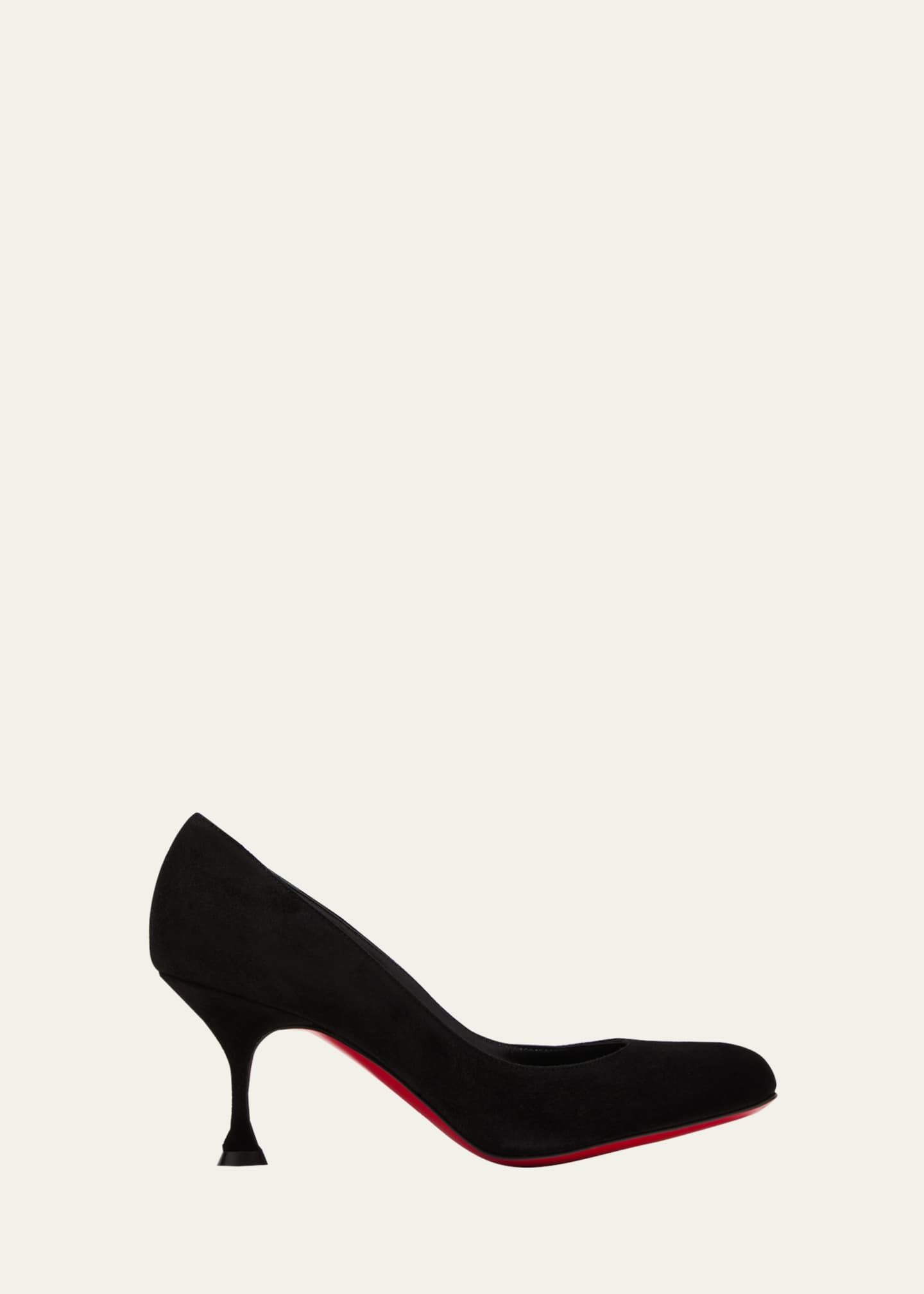 Christian Louboutin Stella Suede Red Sole Pumps - Bergdorf Goodman