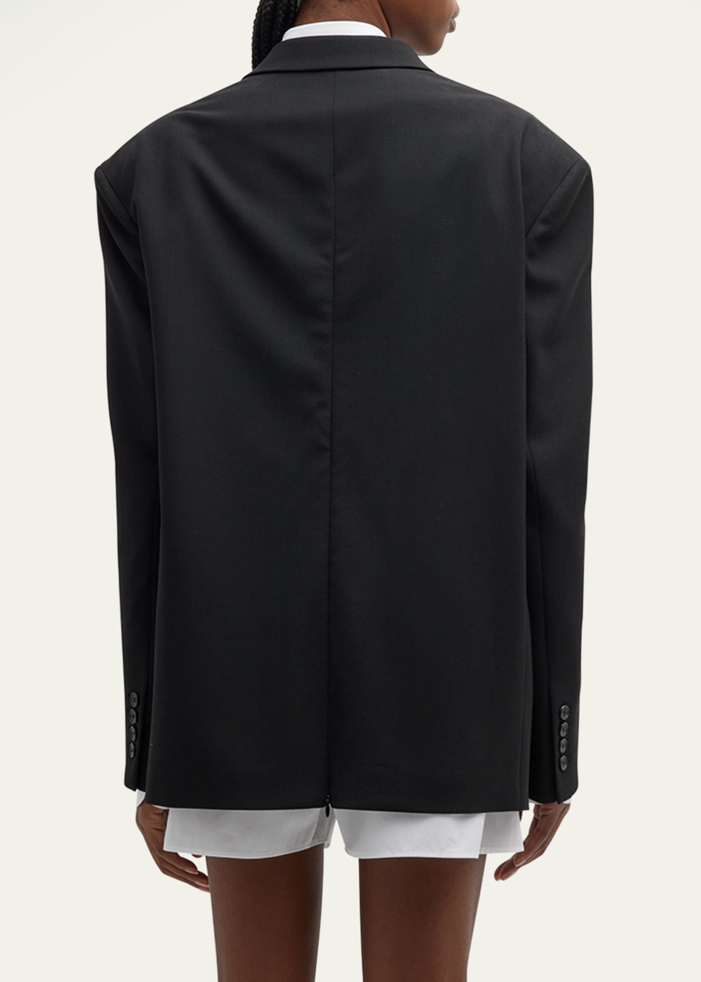 THE ROW Cochise Single-Breasted Wool Jacket - Bergdorf Goodman