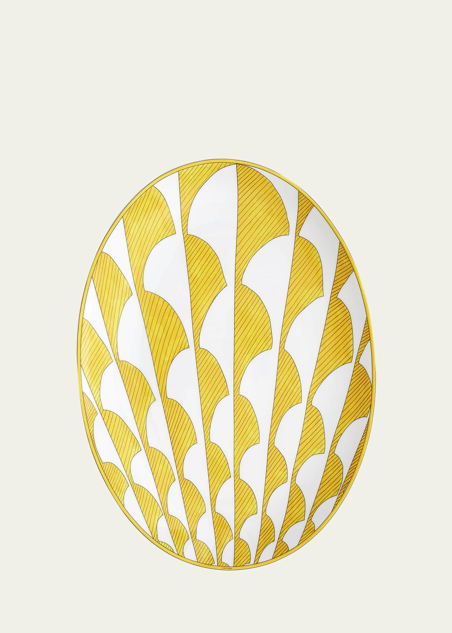 Hermes Soleil d'Hermes Medium Oval Platter - Bergdorf Goodman