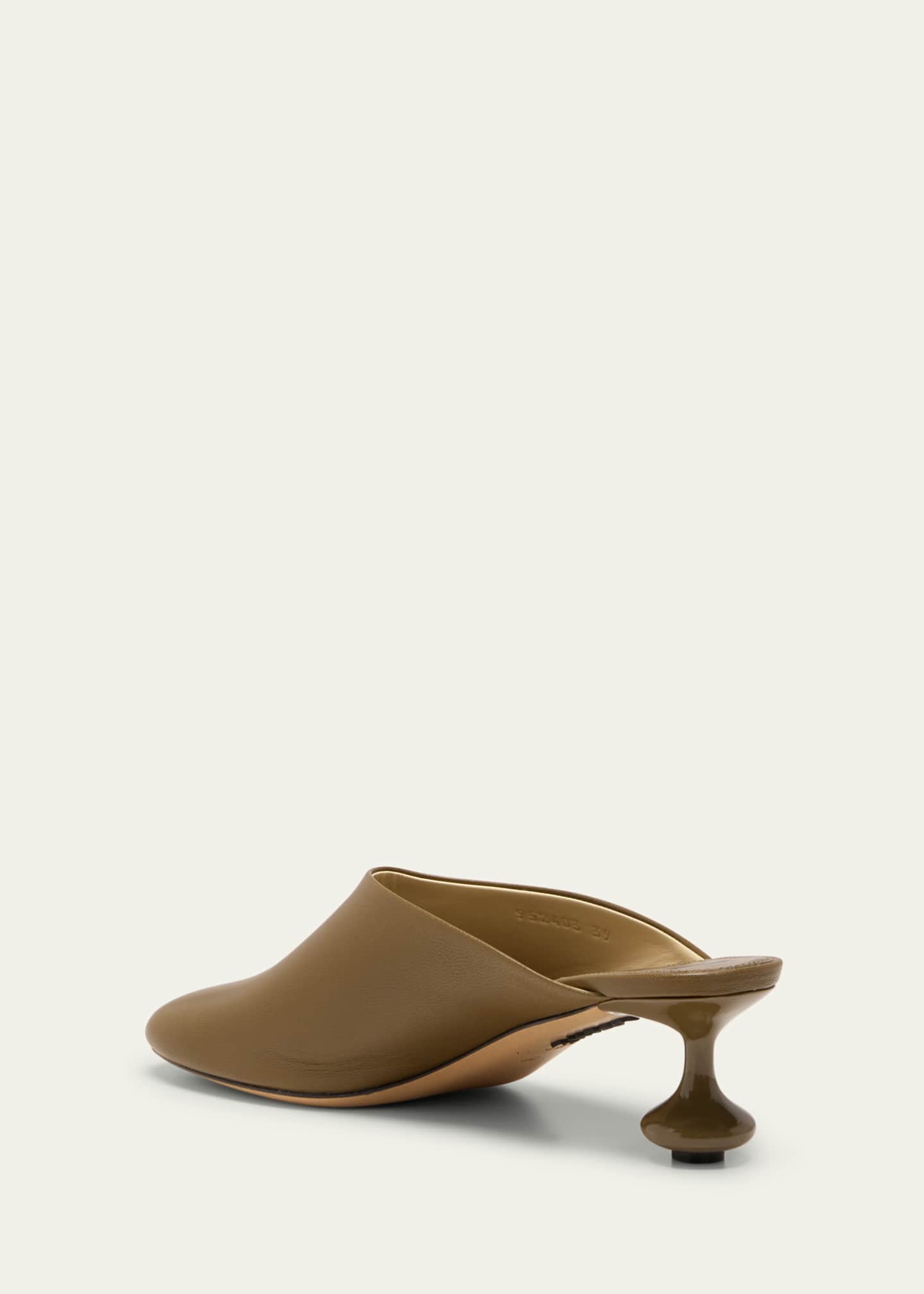 Loewe Toy Leather Drop Stiletto Mules - Bergdorf Goodman