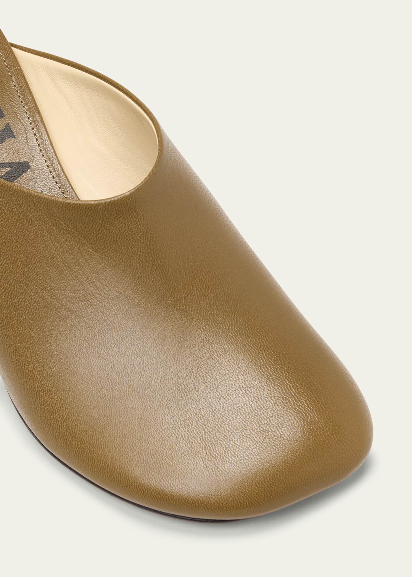 Loewe Toy Leather Drop Stiletto Mules - Bergdorf Goodman