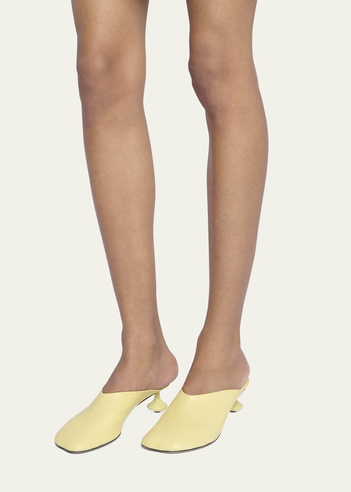 Loewe Toy Leather Drop Stiletto Mules - Bergdorf Goodman