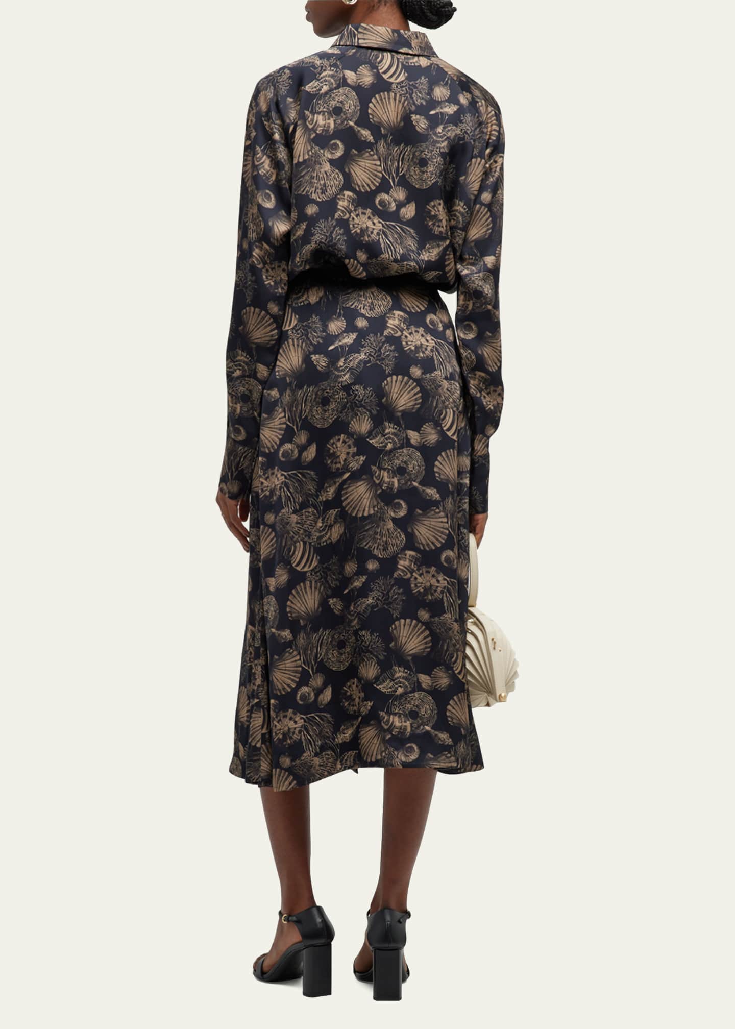 Co Sea Shell-Print Button-Down Shirt - Bergdorf Goodman