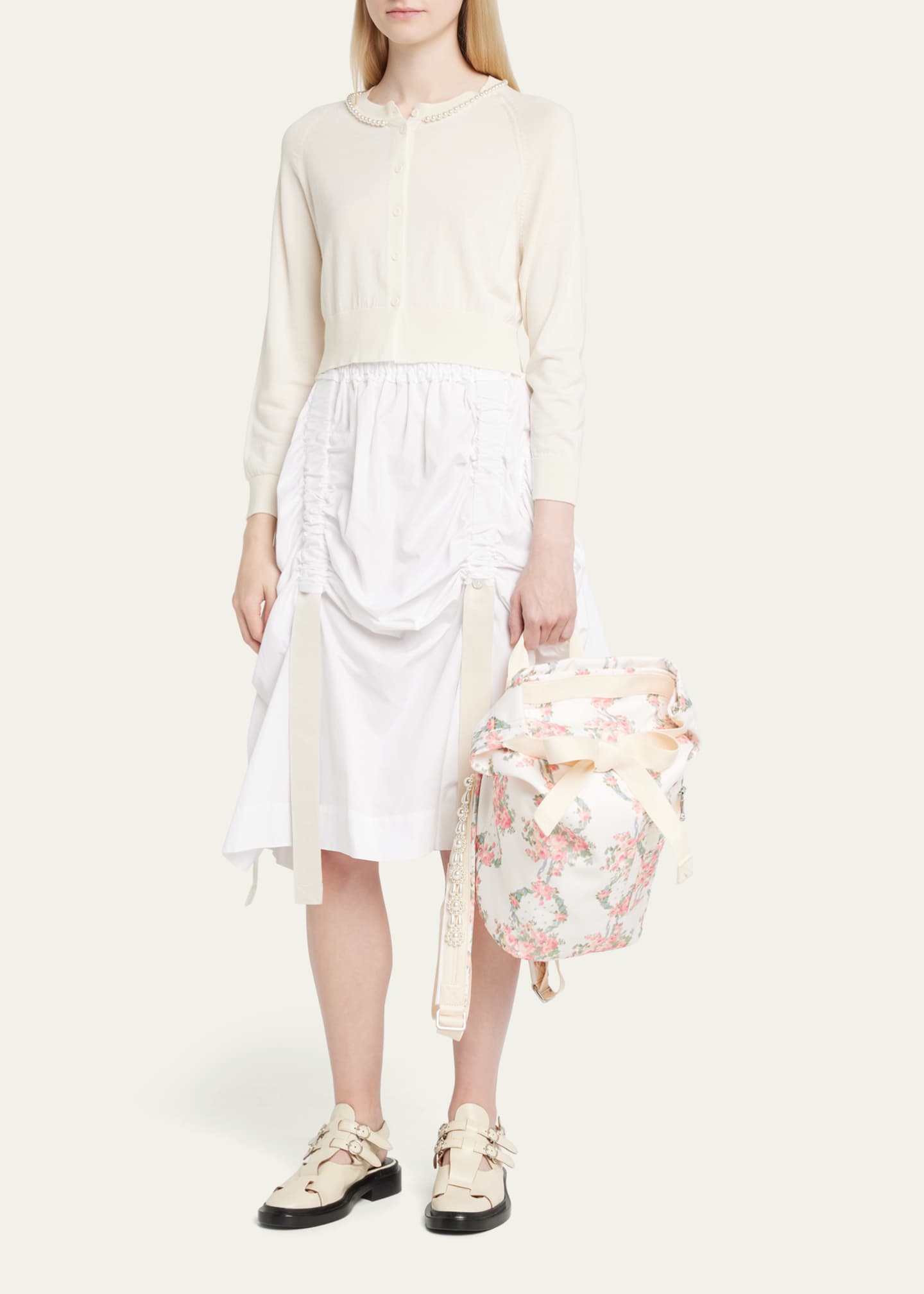 Simone Rocha Small Bow Tie Fashion Backpack - Bergdorf Goodman