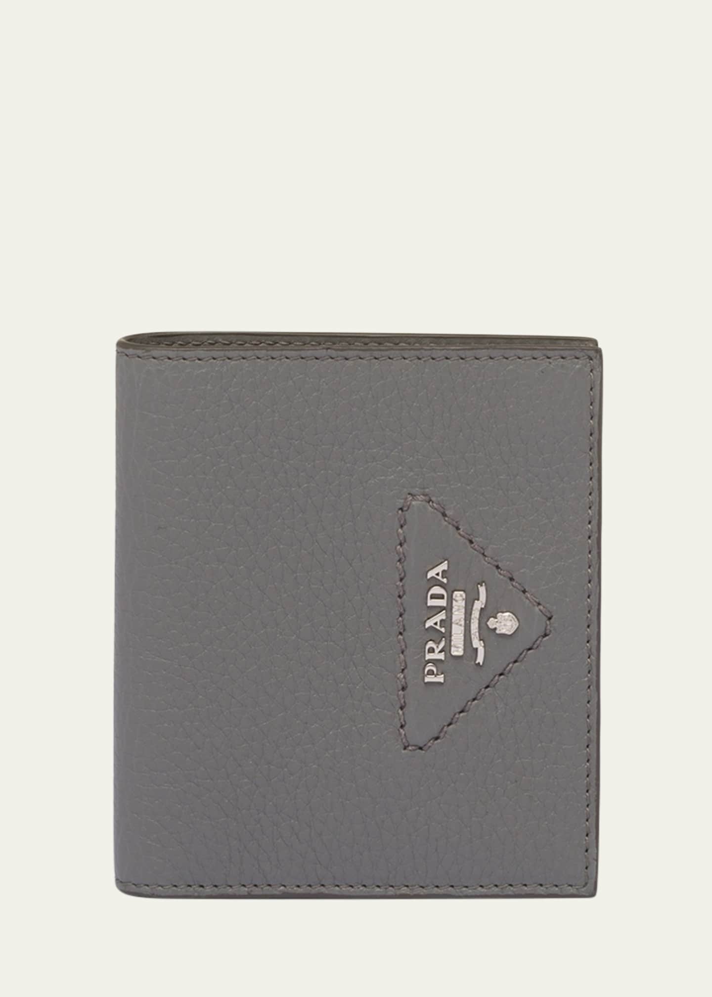Prada Men's Leather Bifold Wallet - Bergdorf Goodman