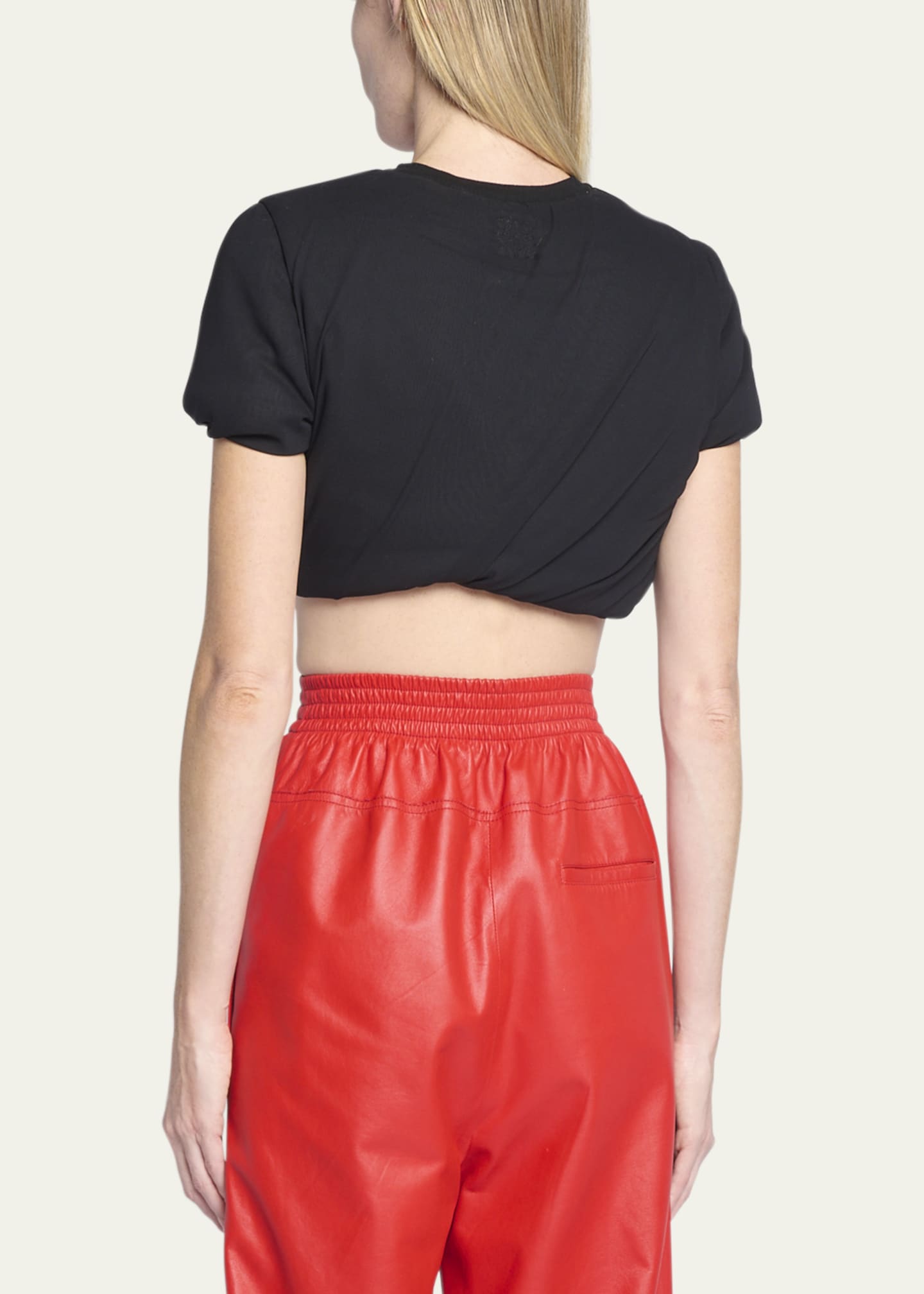 Loewe Padded Crop Top - Bergdorf Goodman