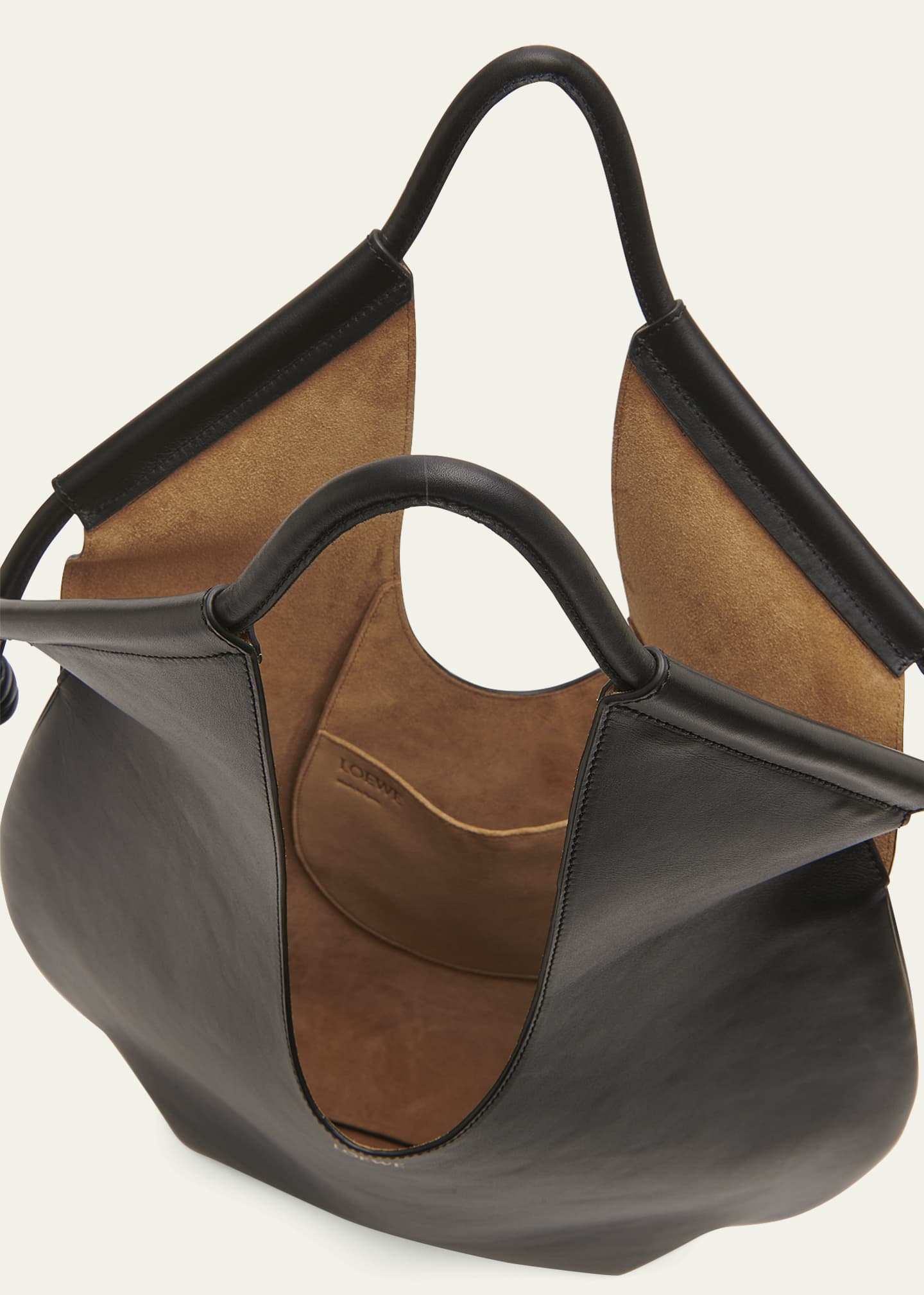 Loewe Paseo Calf Leather Tote Bag - Bergdorf Goodman