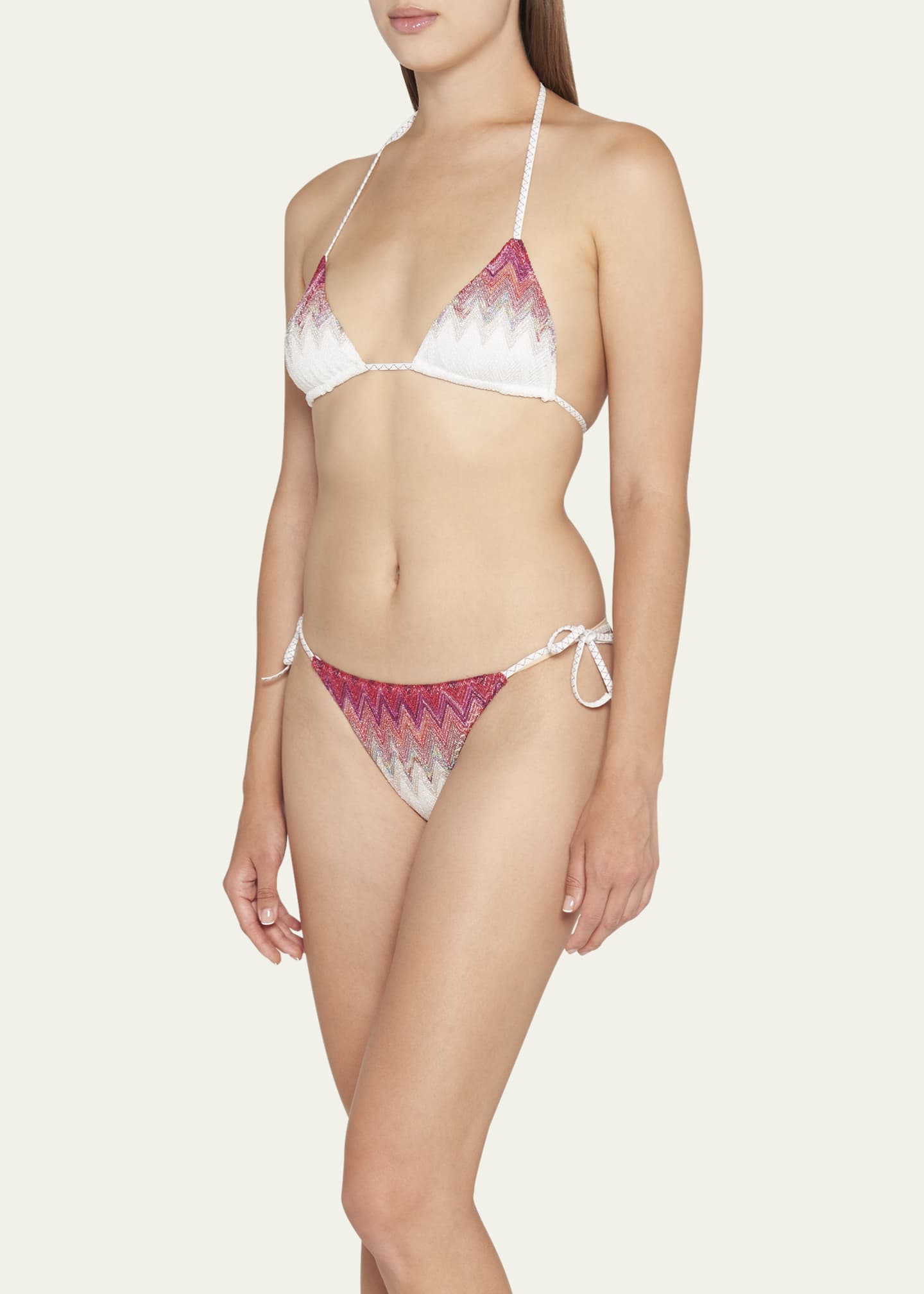 Missoni Zig-Zag Triangle Two-Piece Bikini Set - Bergdorf Goodman Missoni Zig-Zag Triangle Two-Piece Bikini Set - Bergdorf Goodman