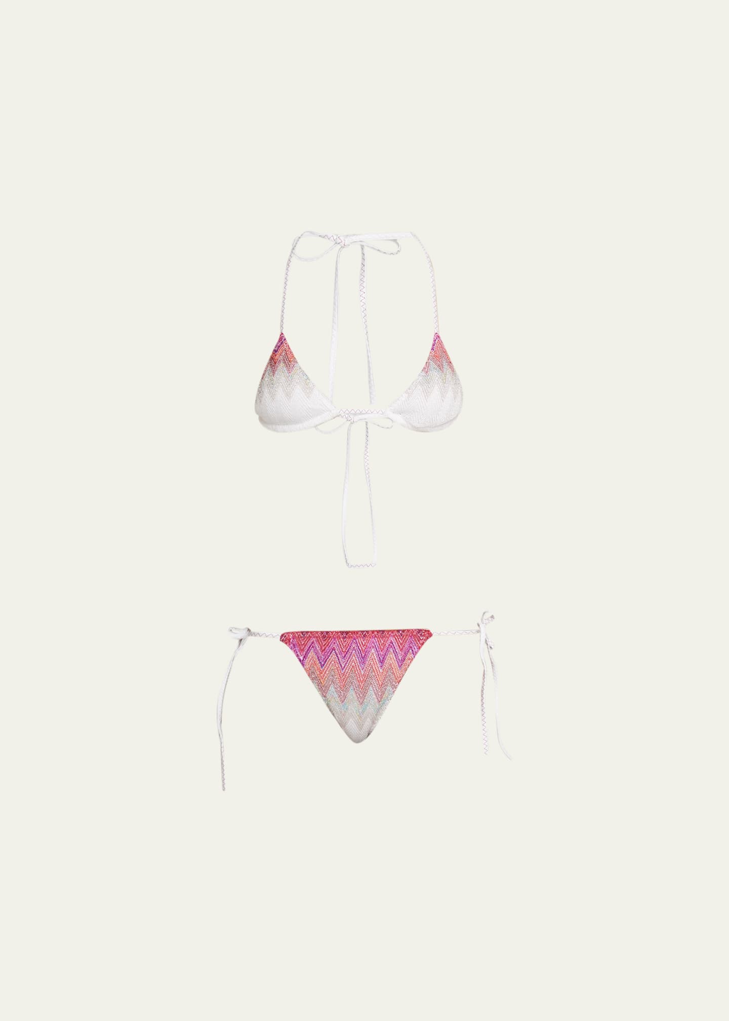 Missoni Zig-Zag Triangle Two-Piece Bikini Set - Bergdorf Goodman Missoni Zig-Zag Triangle Two-Piece Bikini Set - Bergdorf Goodman