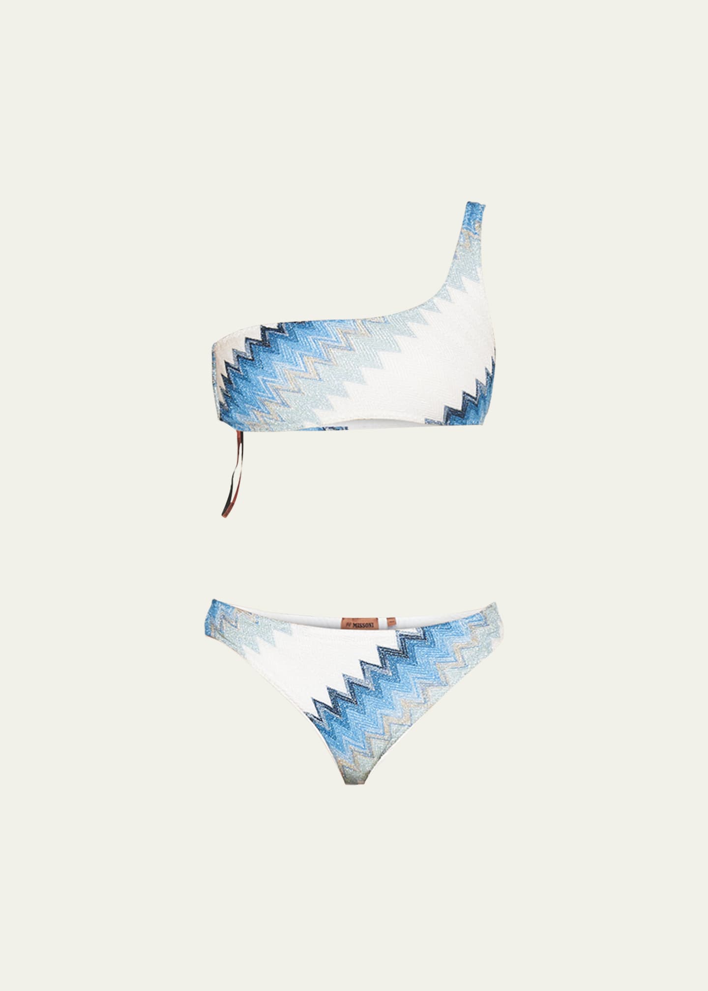 Missoni Zig-Zag Asymmetric Two-Piece Bikini Set - Bergdorf Goodman Missoni Zig-Zag Asymmetric Two-Piece Bikini Set - Bergdorf Goodman