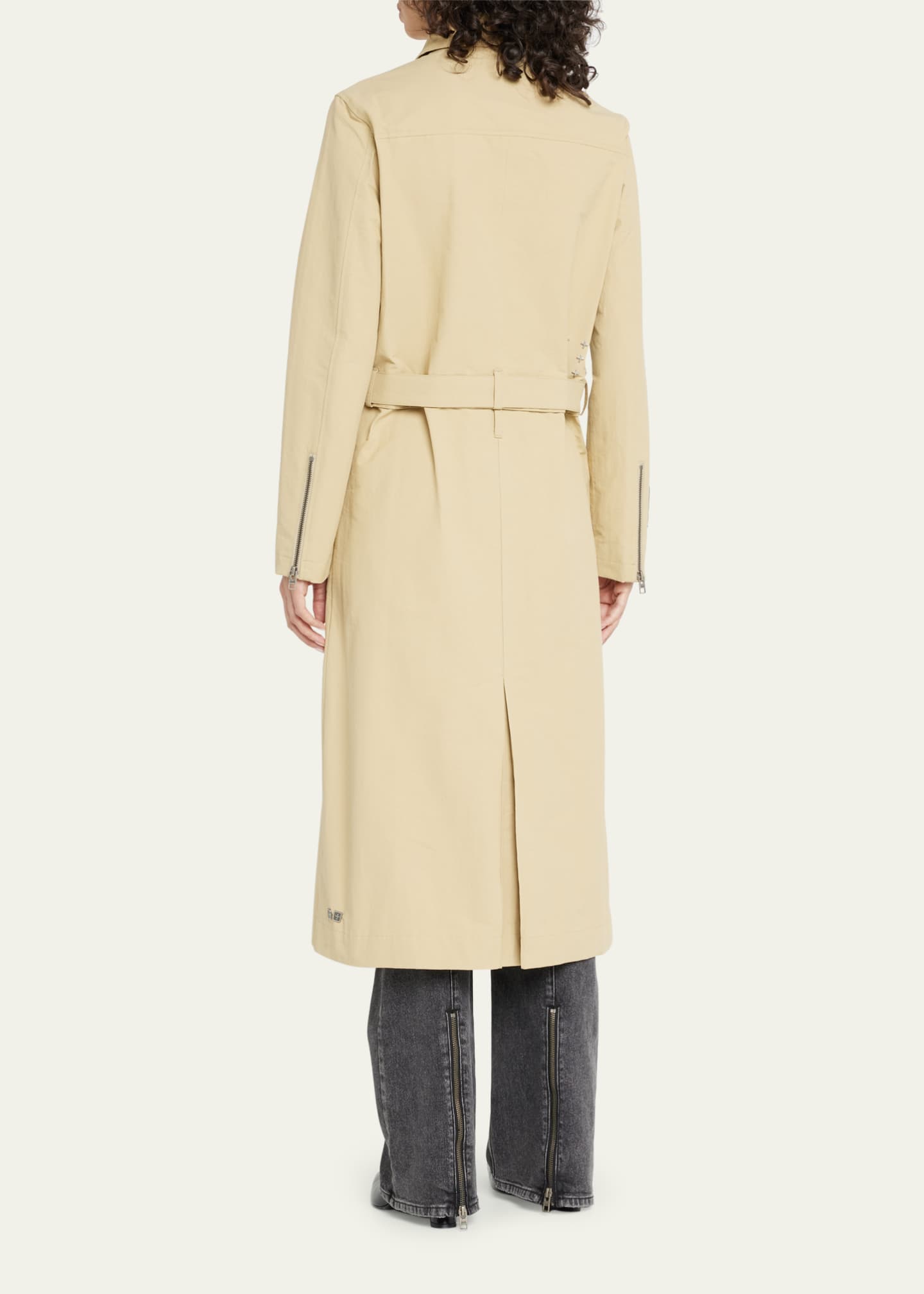 Ksubi Incognito Convertible Biker Trench Coat - Bergdorf Goodman