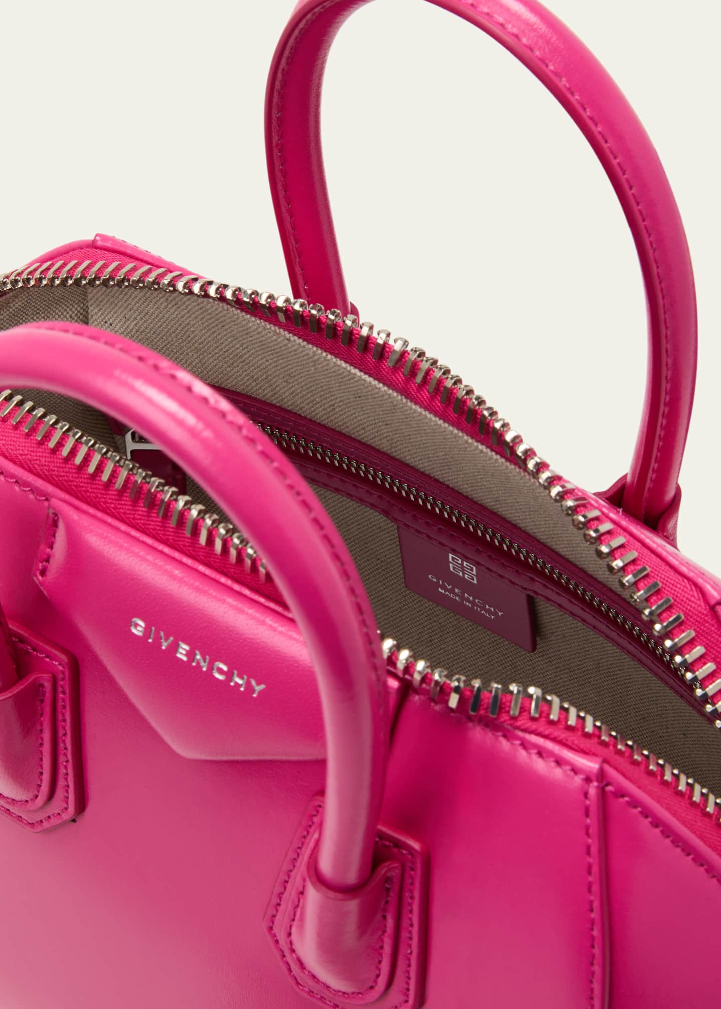 Givenchy Mini Antigona Top-Handle bag in Box Leather - Bergdorf Goodman