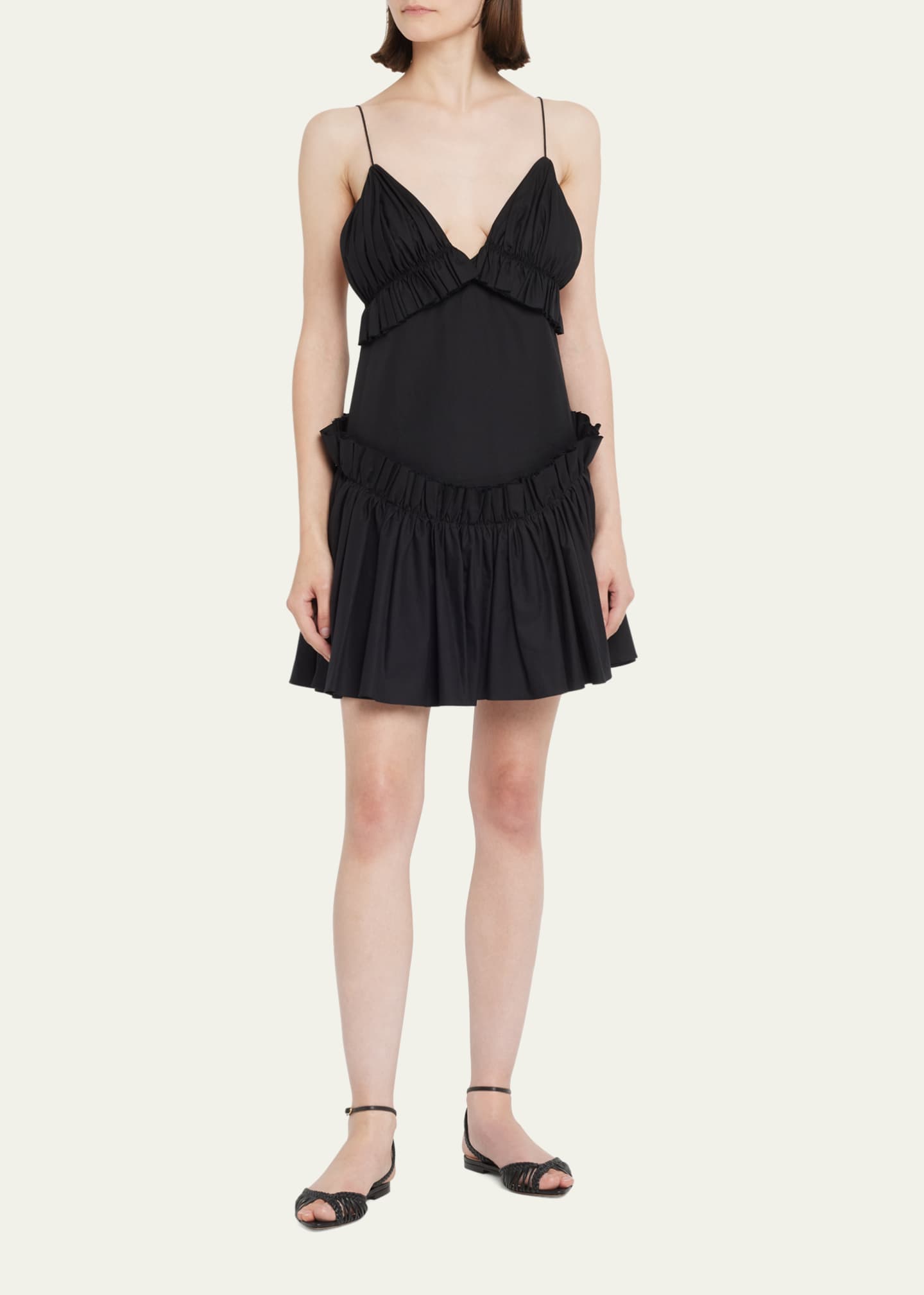 Alexandre Birman Agatha Braided Leather Sandals - Bergdorf Goodman