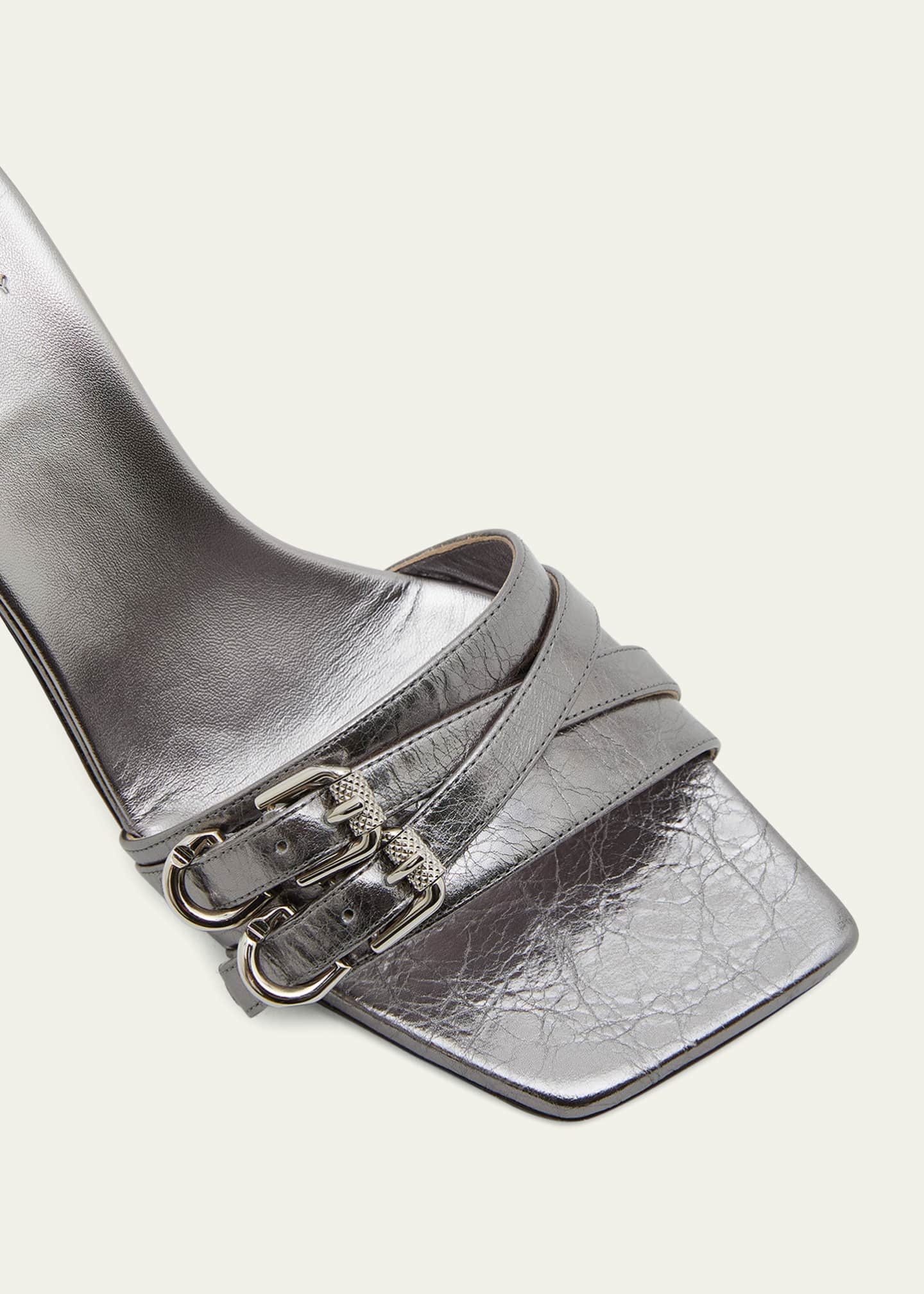 Givenchy Voyou High Strap Mule Sandals - Bergdorf Goodman