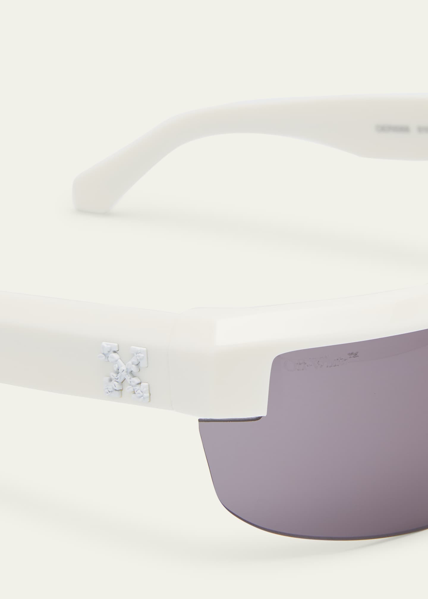 Off-White Toledo Acetate Wrap Sunglasses - Bergdorf Goodman