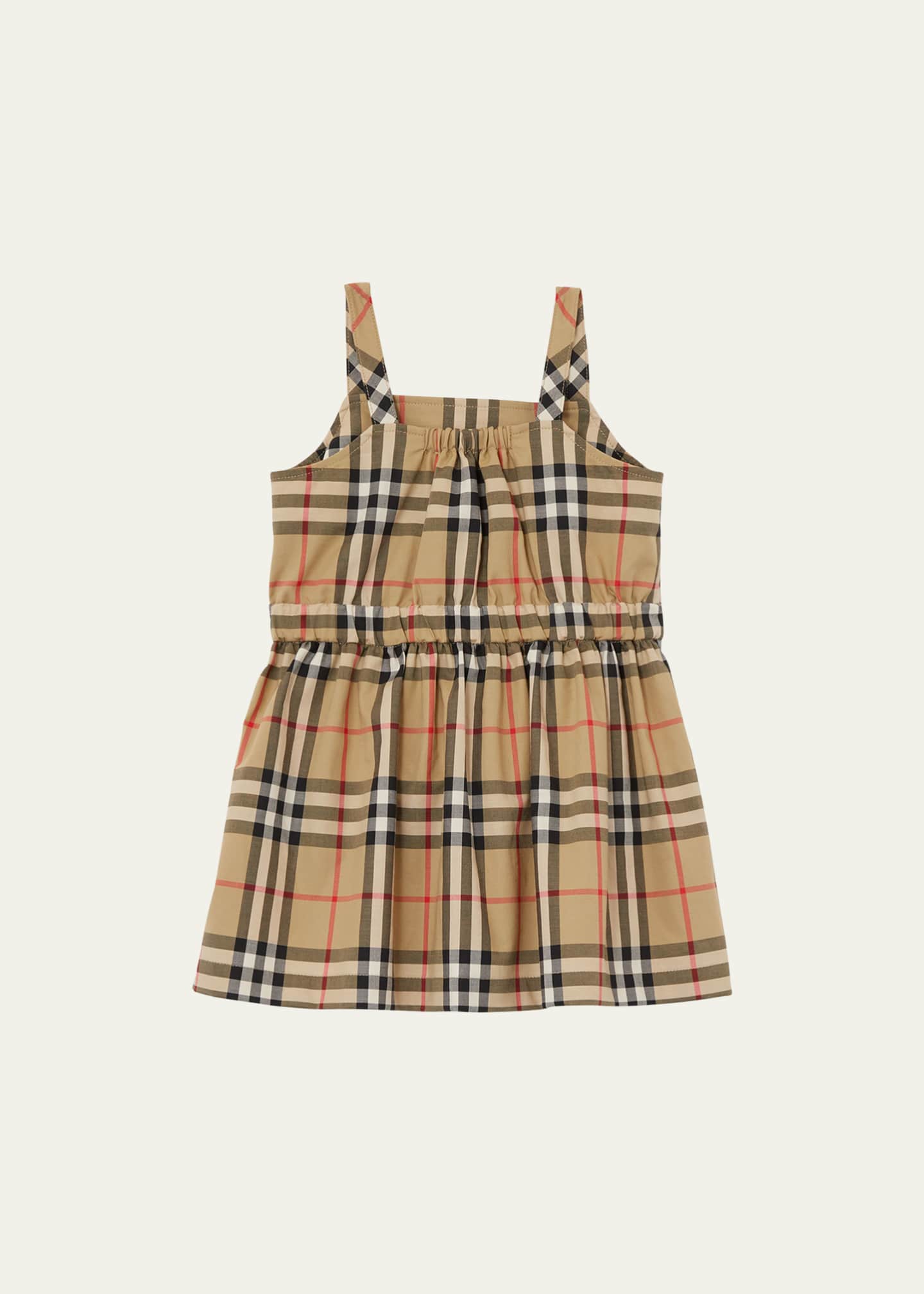 Burberry Girl's Sigourney Vintage Check-Print Dress, Size 6M-2 - Bergdorf Goodman