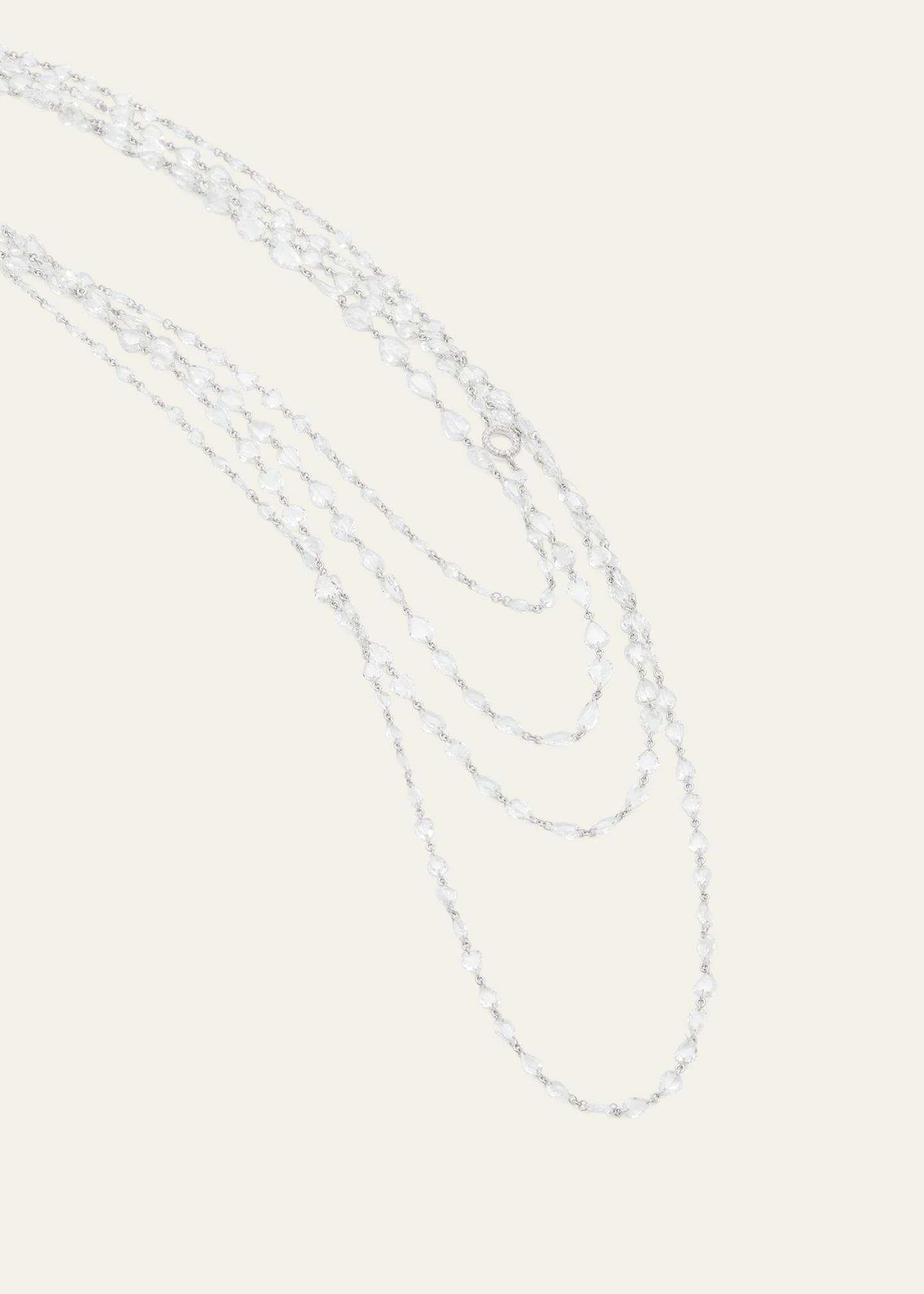 64 Facets Platinum Ethereal Diamond Chain Necklace - Bergdorf Goodman