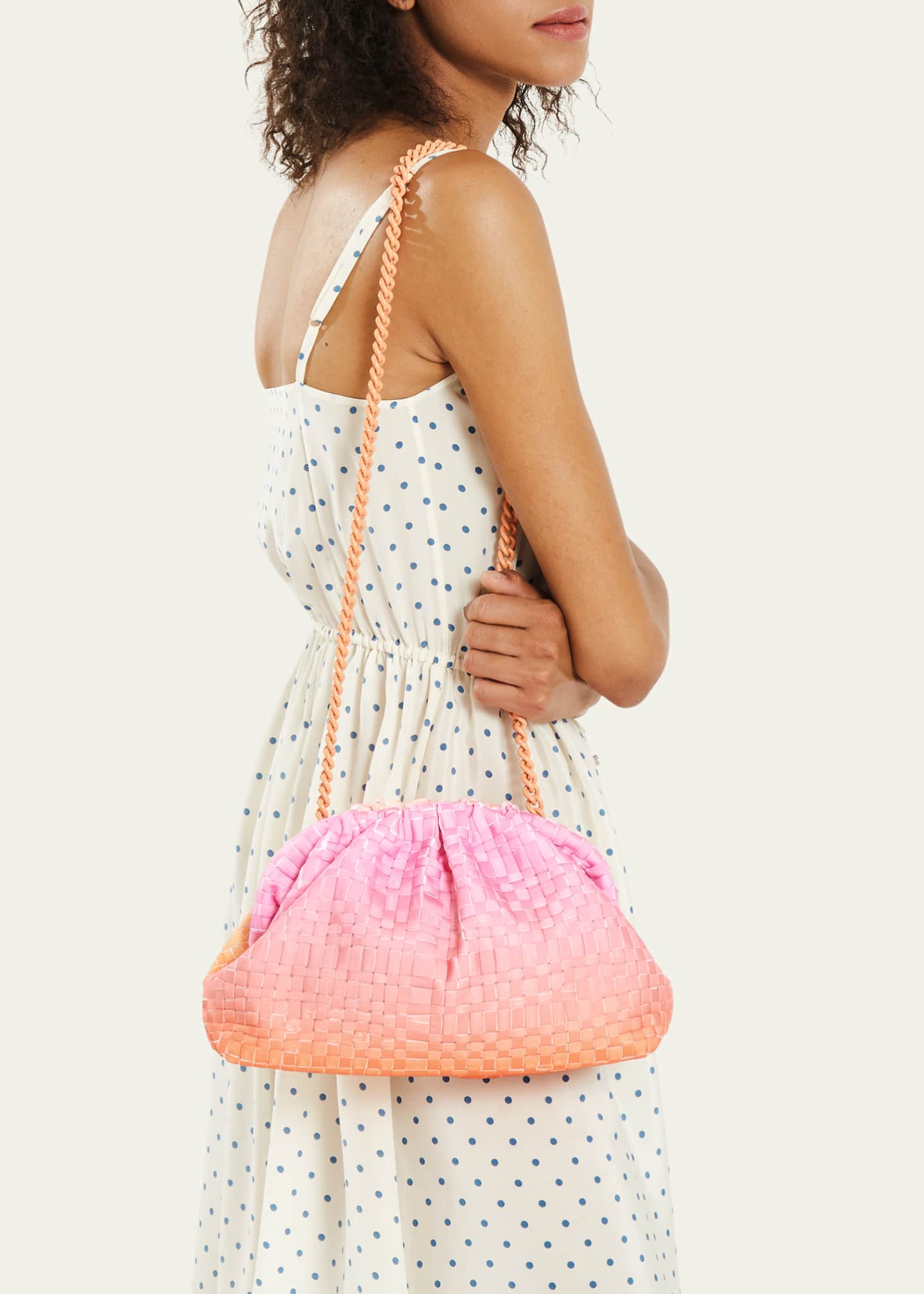 Maria La Rosa Mineral Game Woven Clutch Bag - Bergdorf Goodman