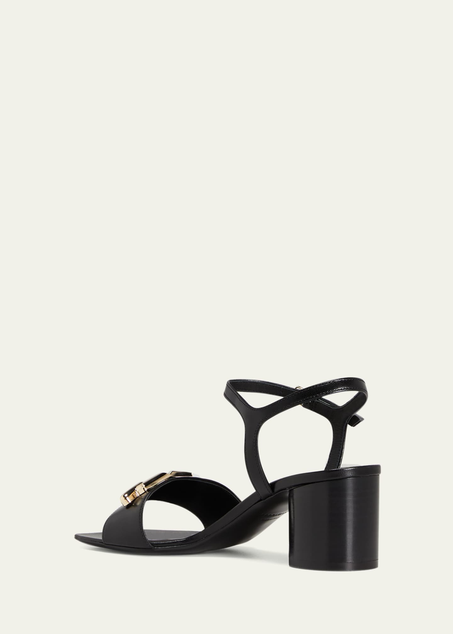 Ferragamo Priscilla Leather Ankle-Strap Sandals - Bergdorf Goodman