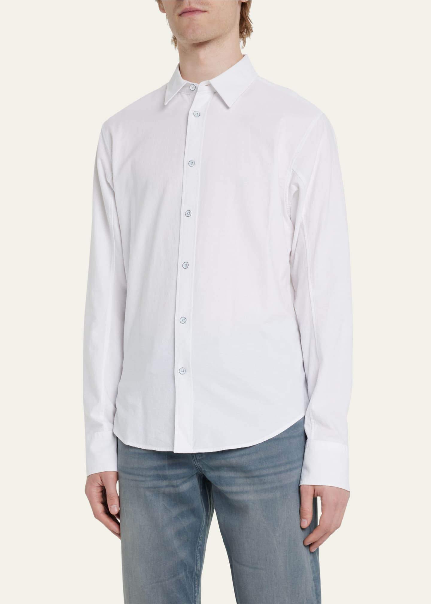 Rag & Bone Men's Fit 2 Engineered Oxford Sport Shirt - Bergdorf Goodman