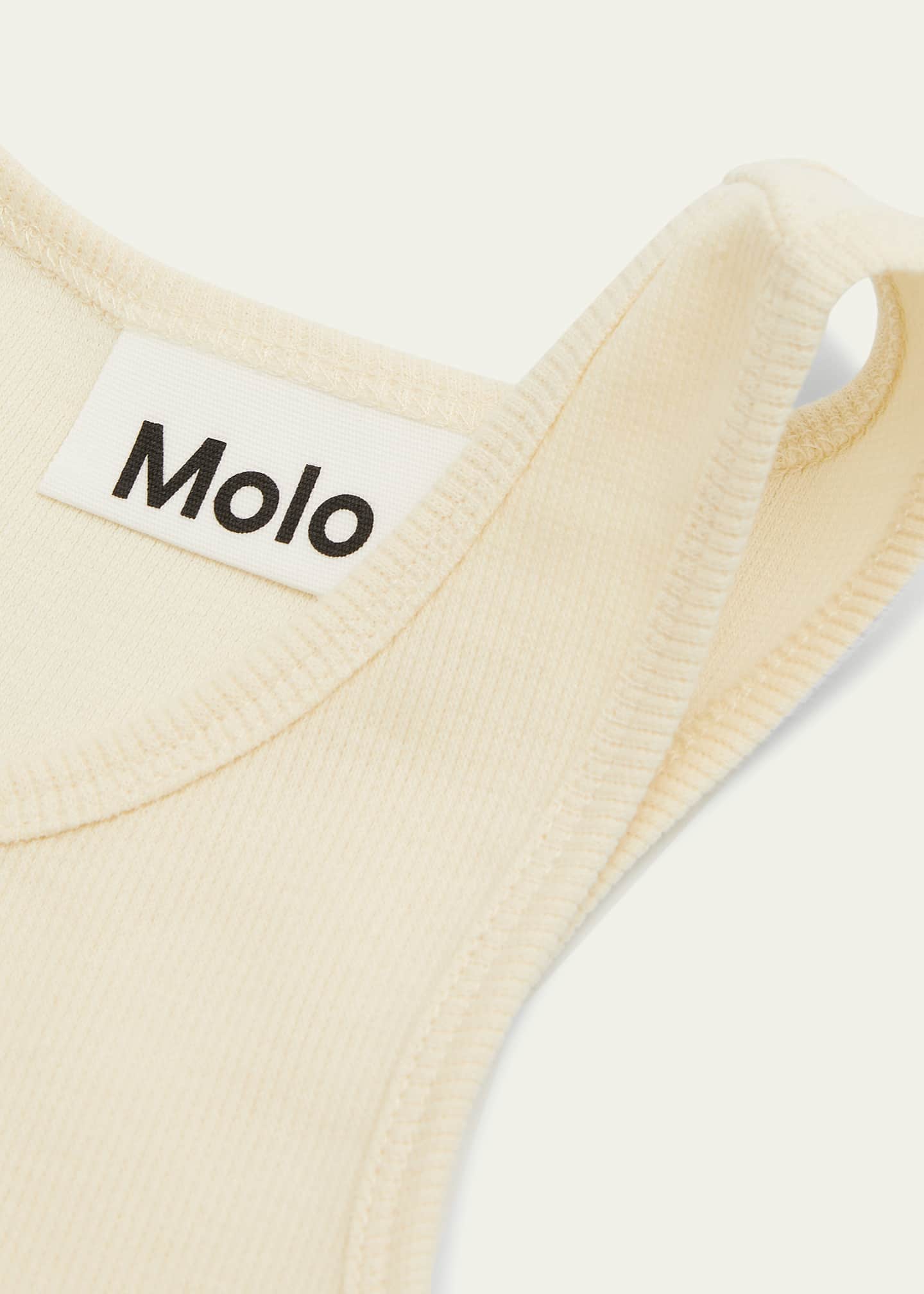 Molo Girl's Cassandra Smiley Combo Dress, Size 3T-6 - Bergdorf Goodman