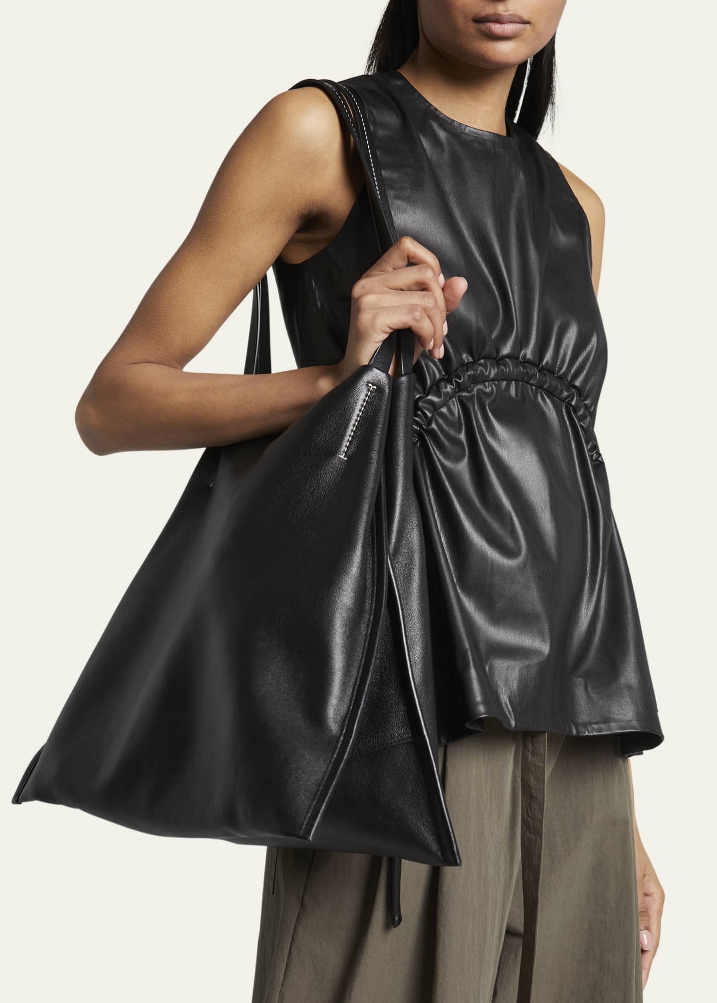 Proenza Schouler White Label Twin Napa Leather Tote Bag - Bergdorf Goodman