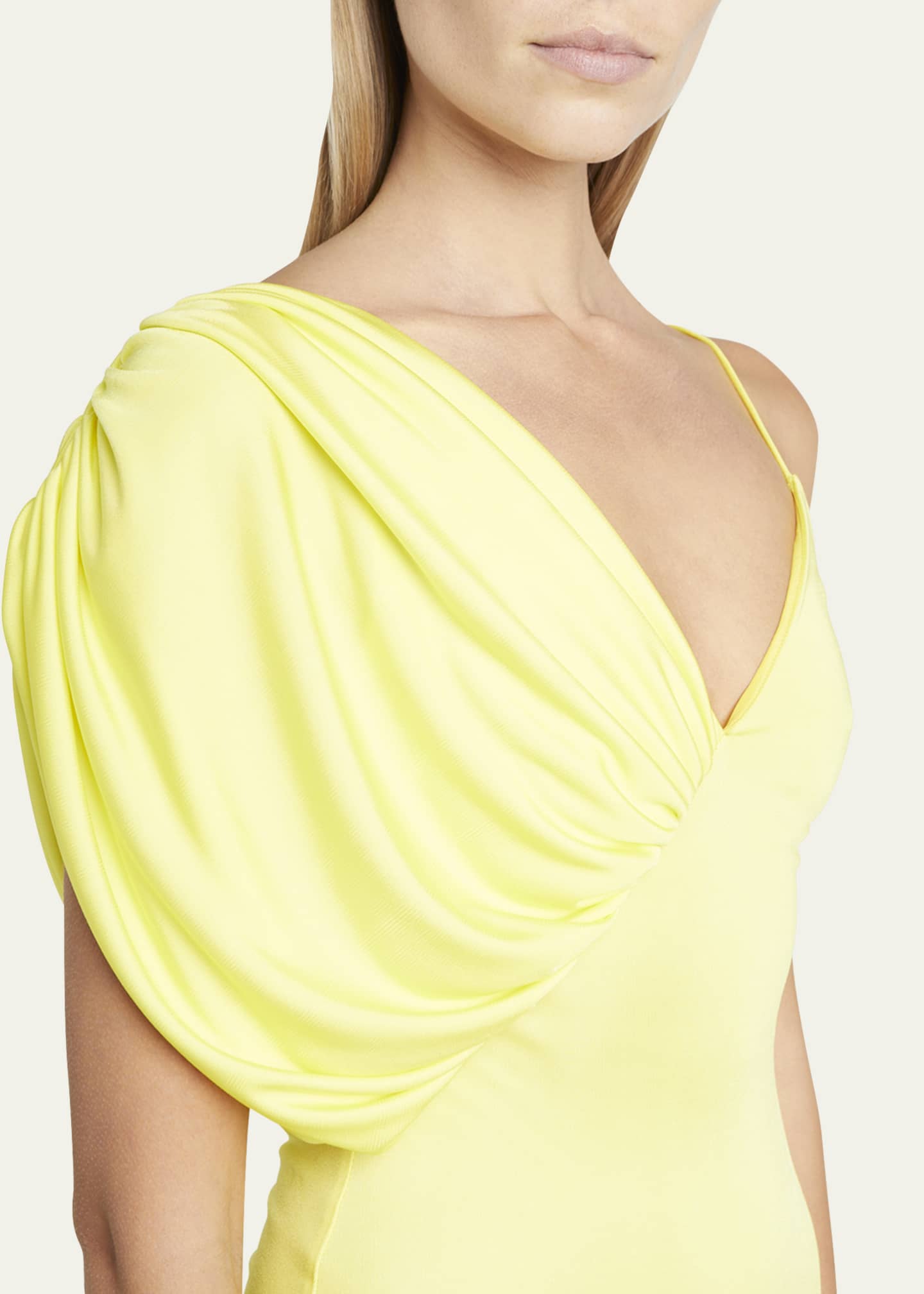 Stella McCartney Asymmetric One-Shoulder Dress - Bergdorf Goodman