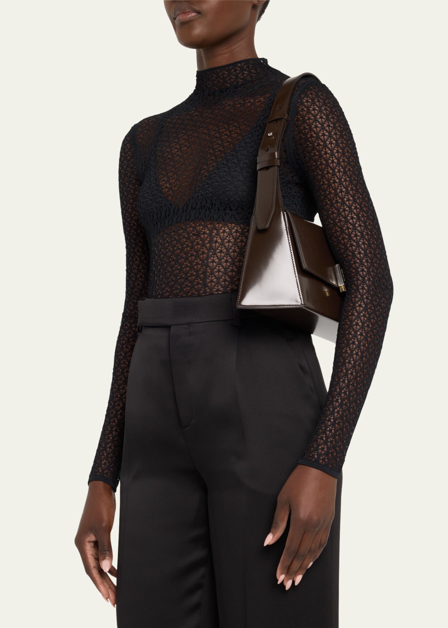 Ferragamo Prisma Flap Leather Shoulder Bag - Bergdorf Goodman