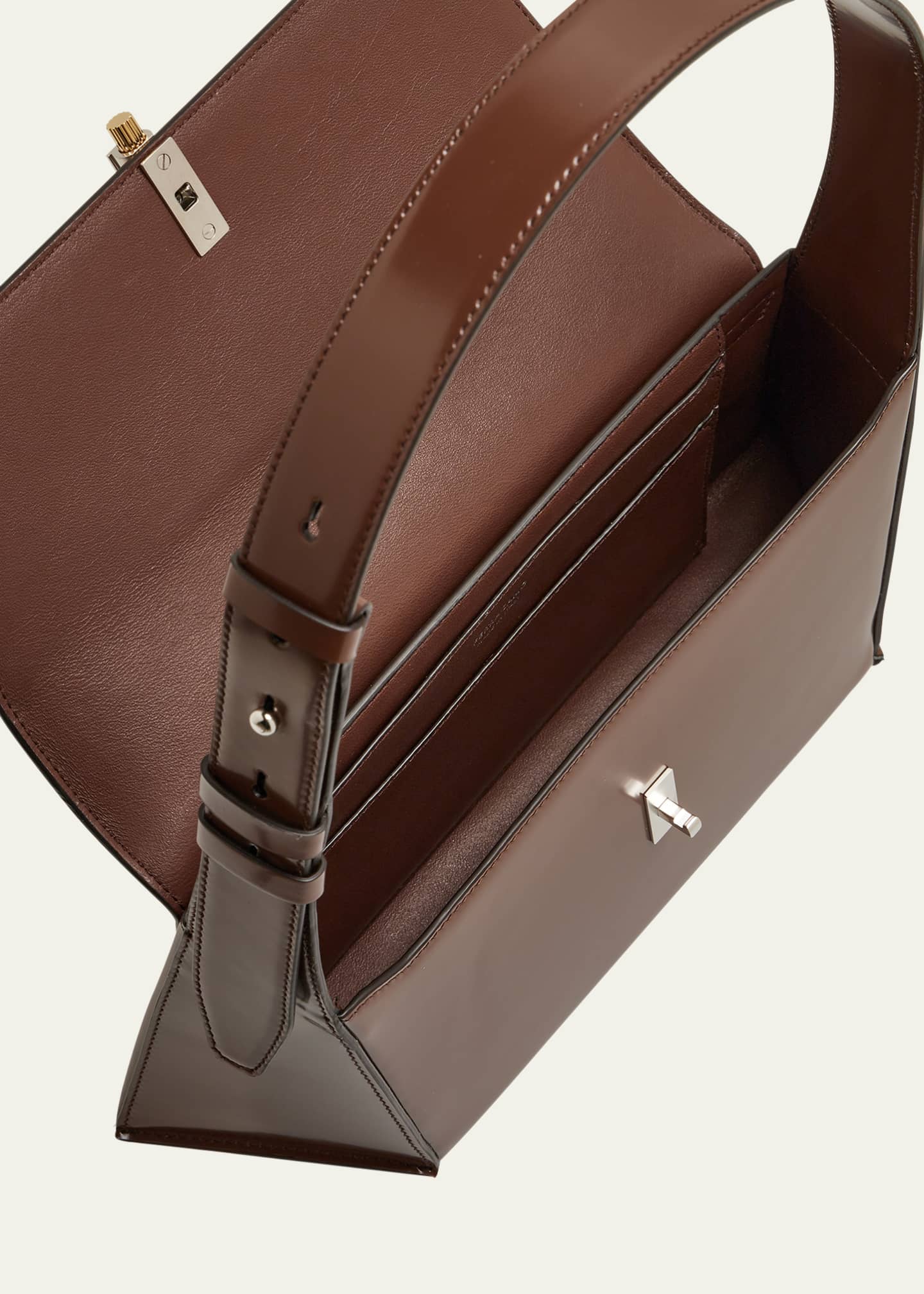 Ferragamo Prisma Flap Leather Shoulder Bag - Bergdorf Goodman