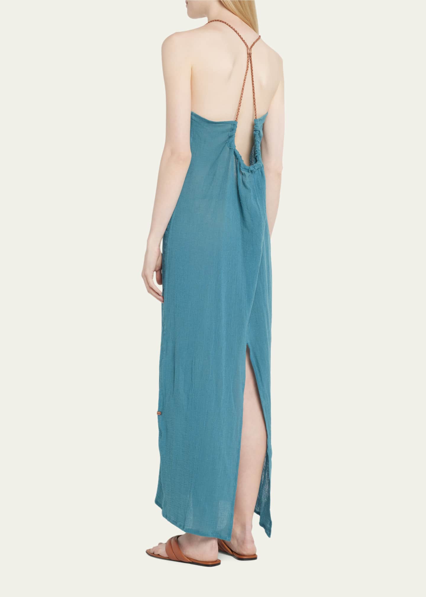 CARAVANA Edahi V-Neck Maxi Dress - Bergdorf Goodman