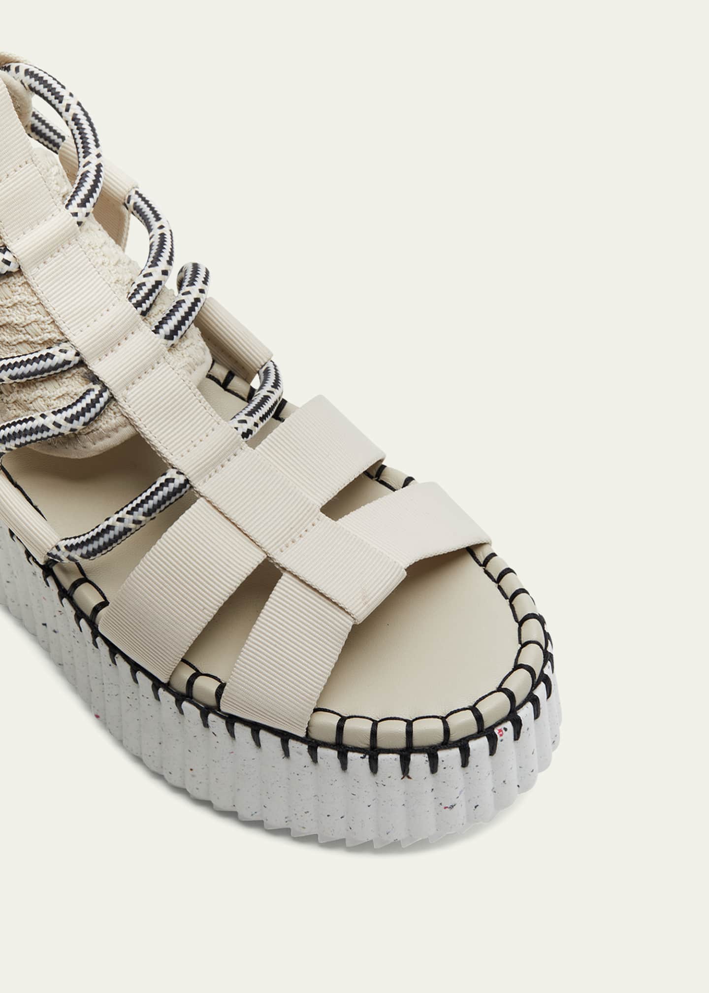 Chloe Nama Platform Fisherman Sandals - Bergdorf Goodman
