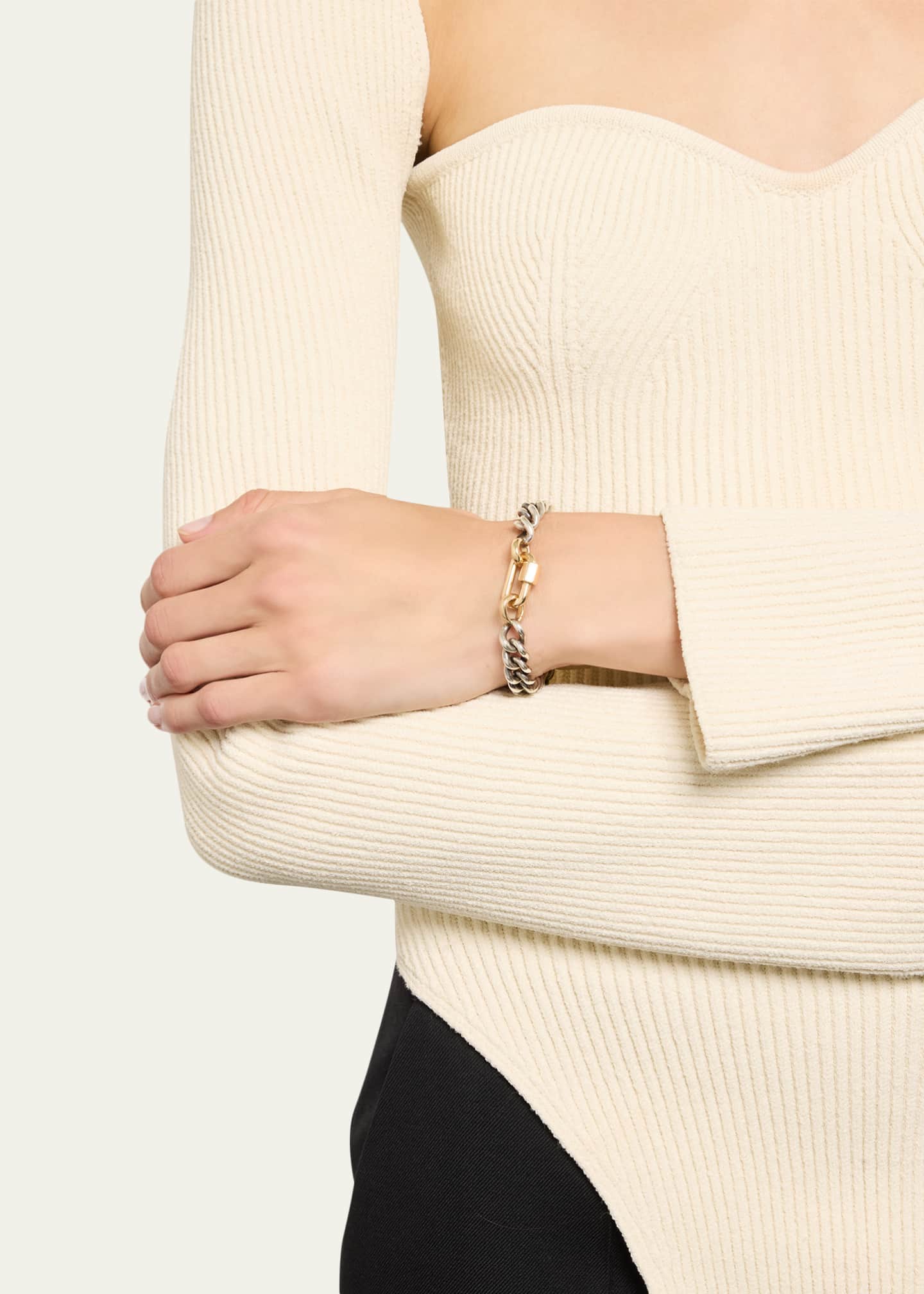 Marla Aaron Chubby Babylock in 14K Gold - Bergdorf Goodman