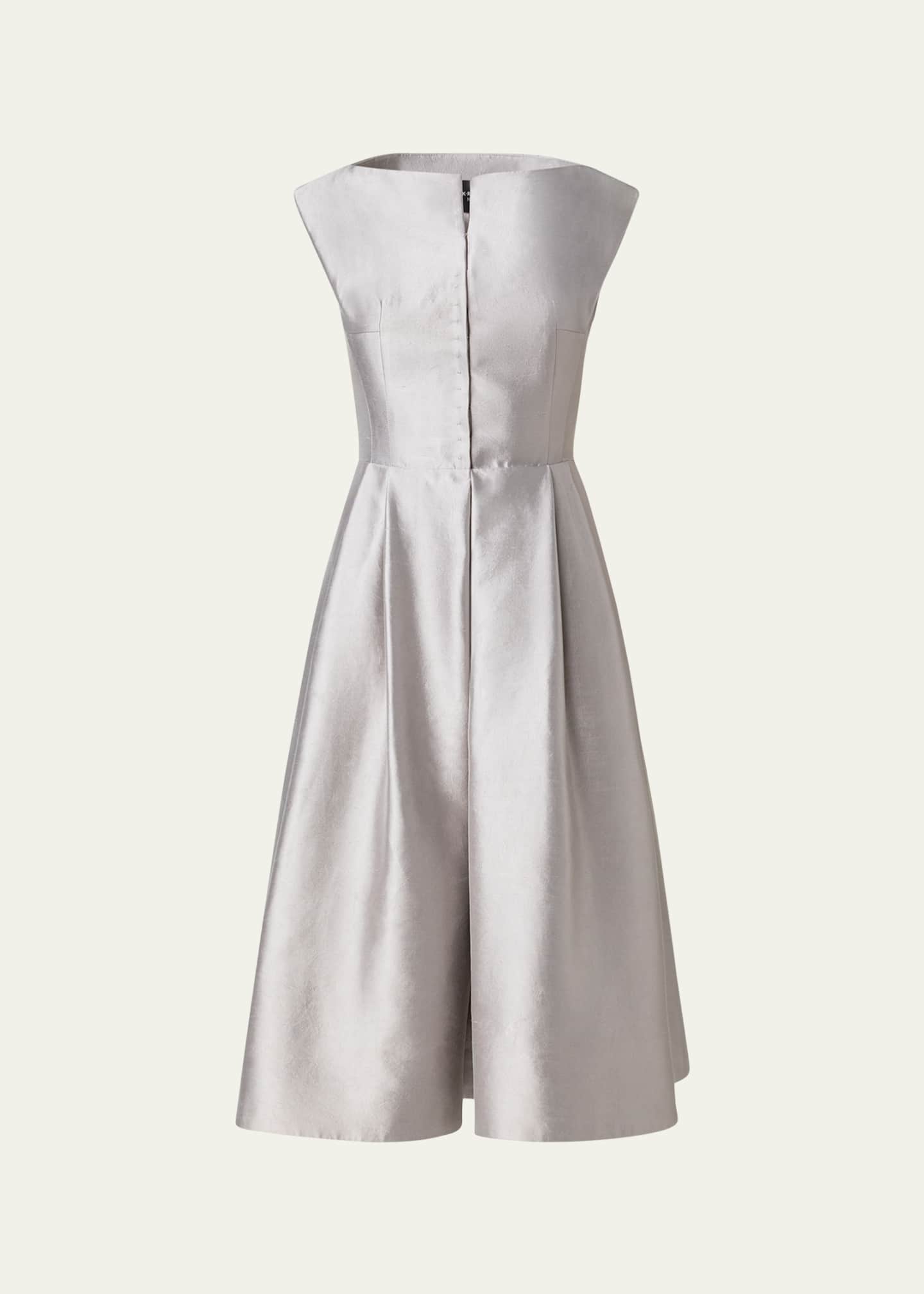 Akris Apron Midi Silk Coat Dress - Bergdorf Goodman
