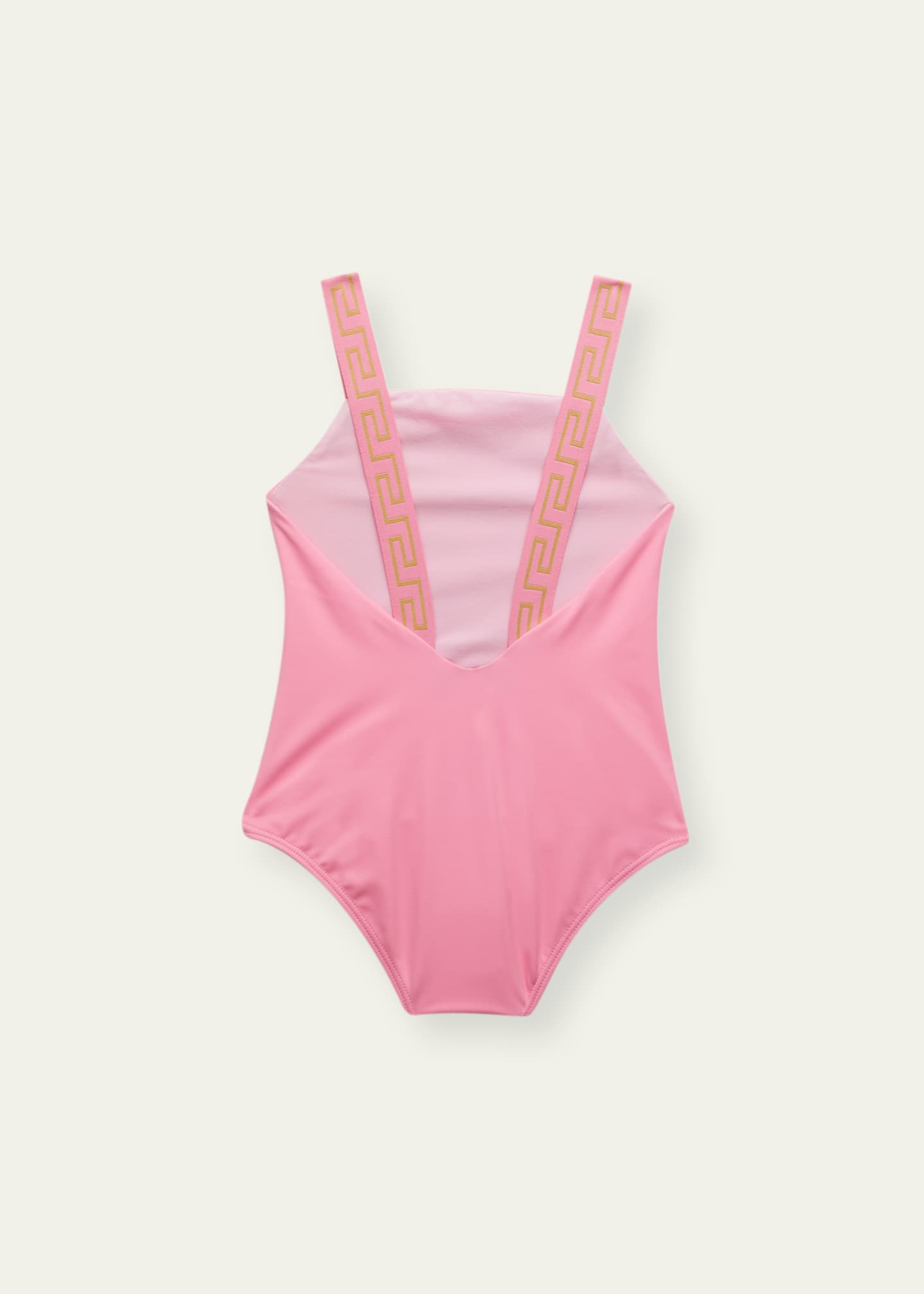 Versace Girls Medusa Graphic One Piece Swimsuit Size 4 14 Bergdorf
