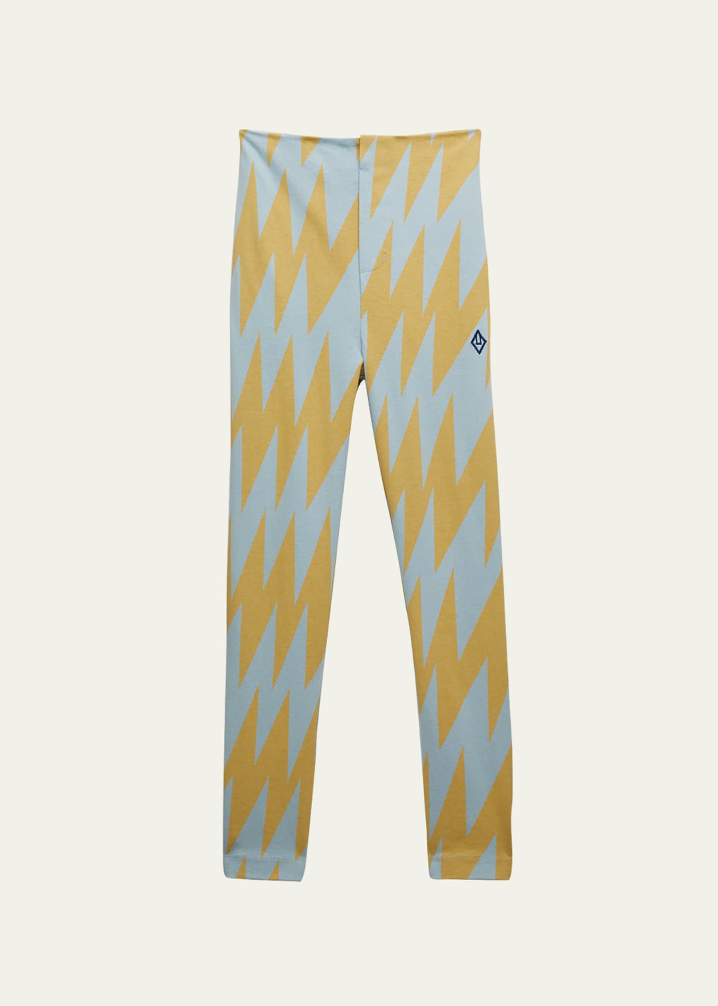 The Animals Observatory Kid's Camaleon Zig Zag-Print Pants, Size 2-10 ...