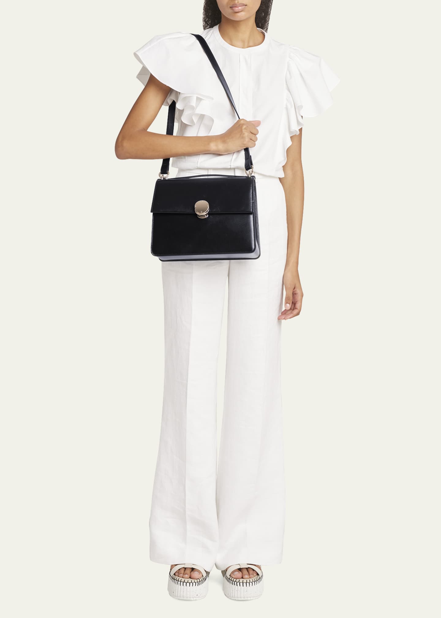 Chloe Penelope Box Top-Handle Bag in Smooth Leather - Bergdorf Goodman