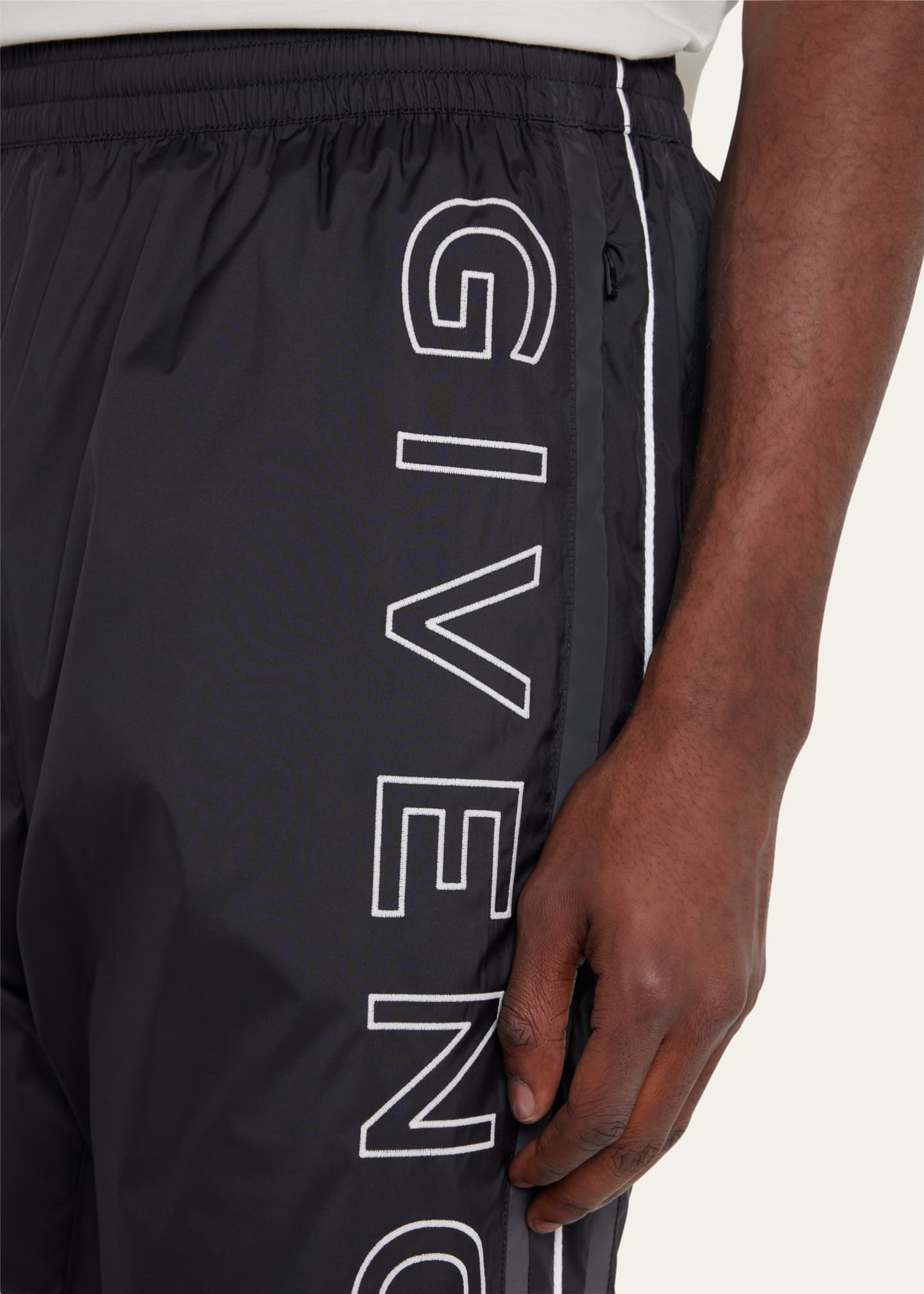 Givenchy Men's Logo Track Pants - Bergdorf Goodman