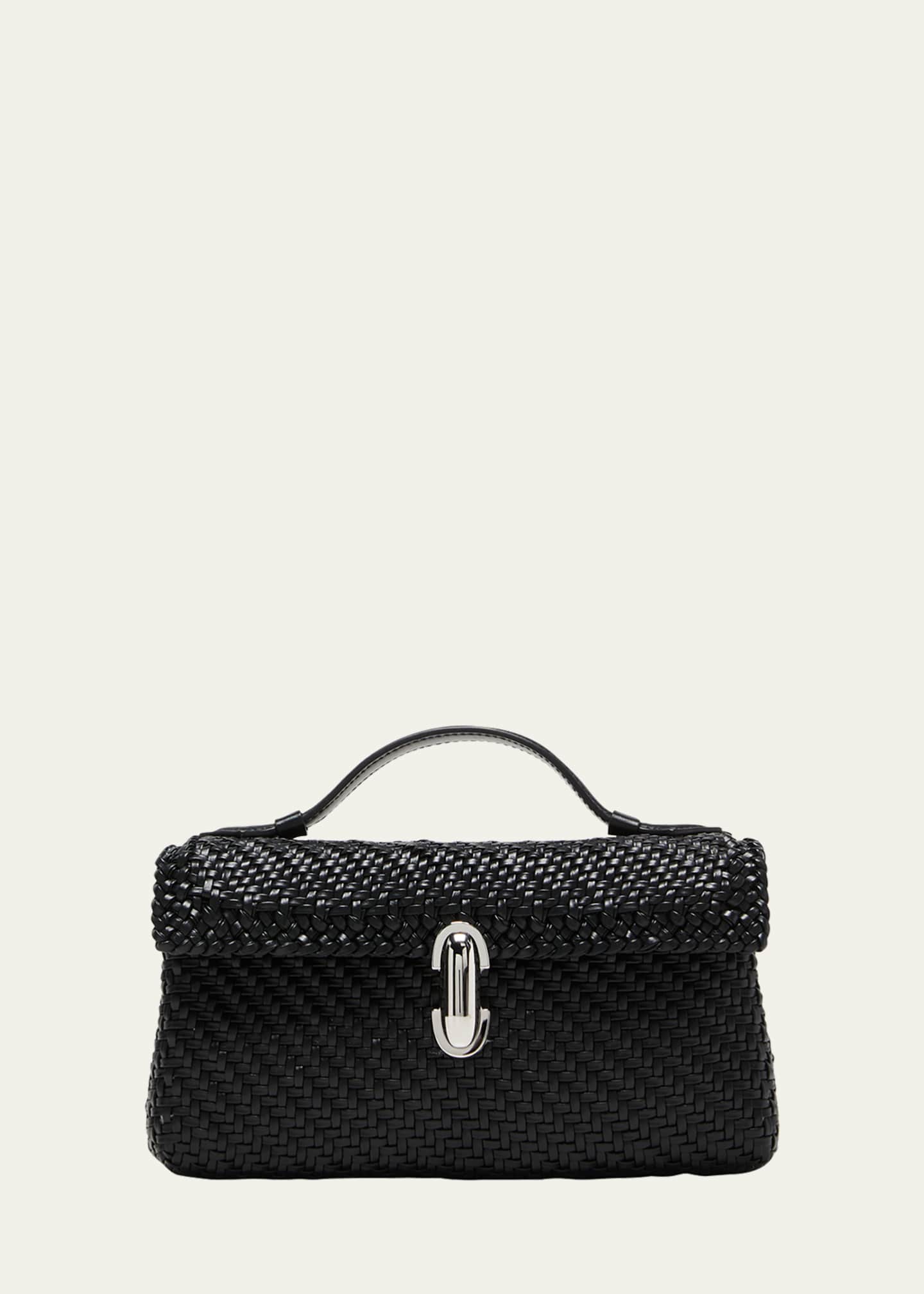 Savette The Symmetry Woven Pochette Top-Handle Bag - Bergdorf Goodman