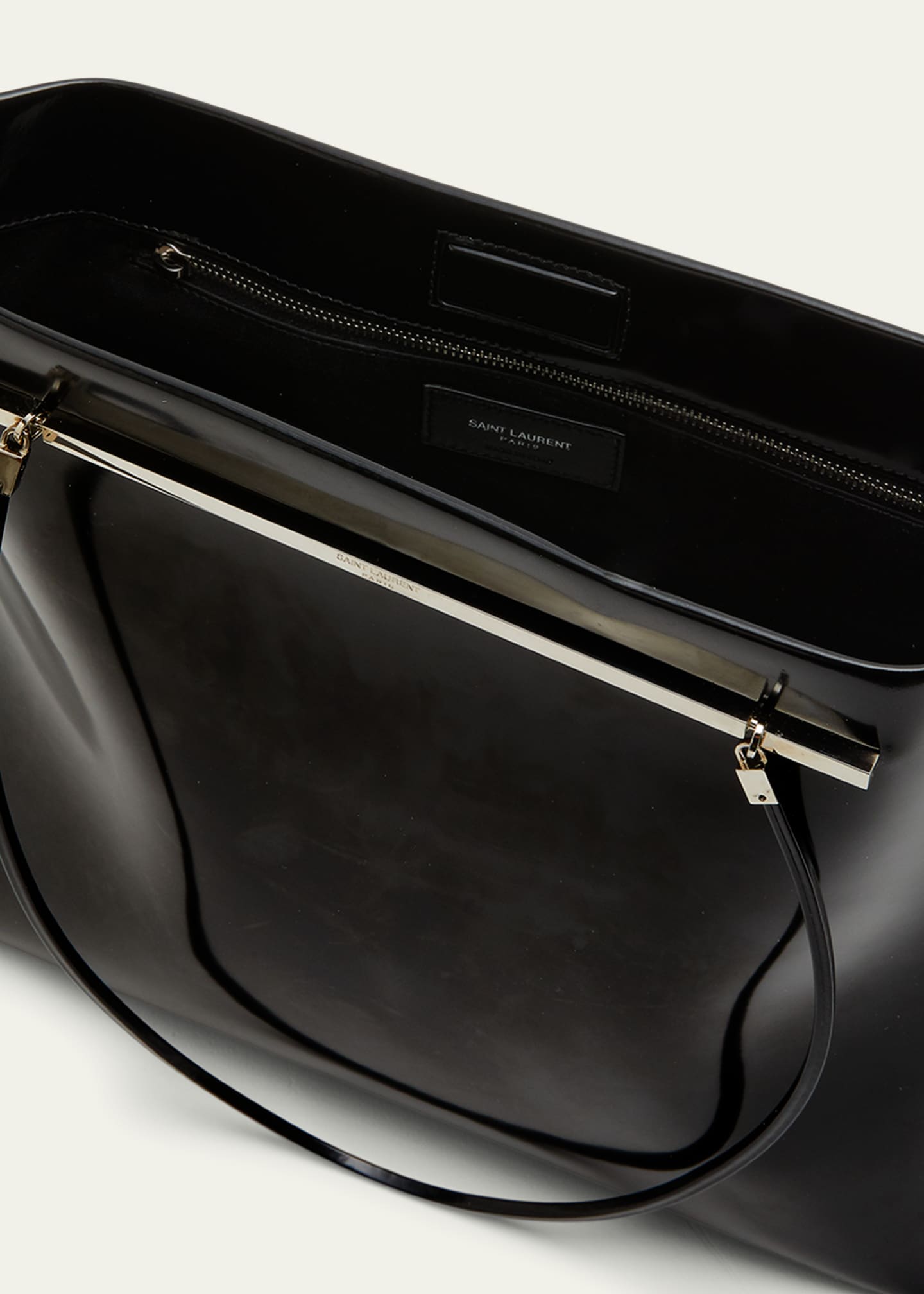 Saint Laurent Suzanne Shopping Tote Bag in Patent Leather - Bergdorf ...