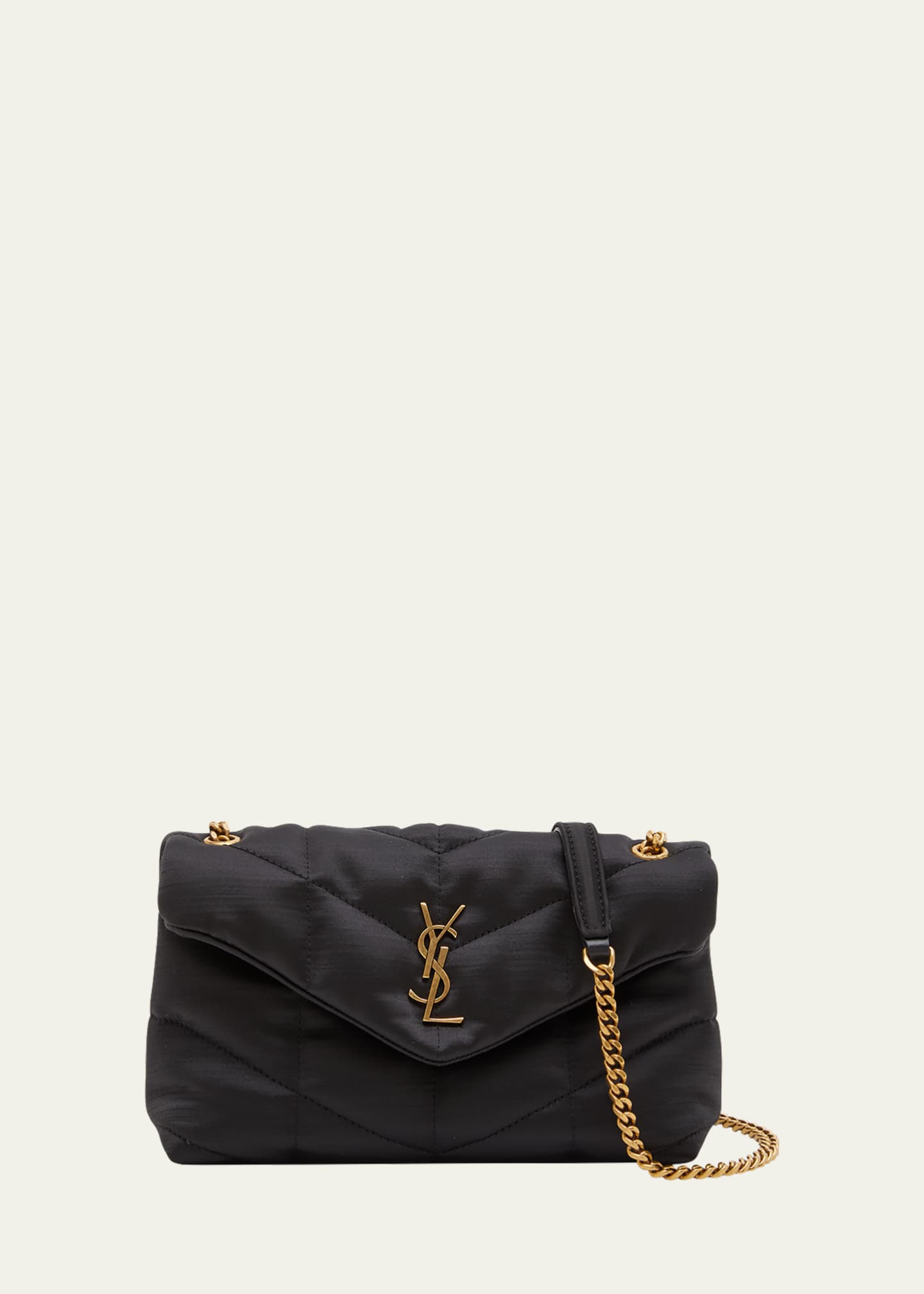 Saint Laurent Loulou Toy YSL Puffer Quilted Shoulder Bag - Bergdorf Goodman