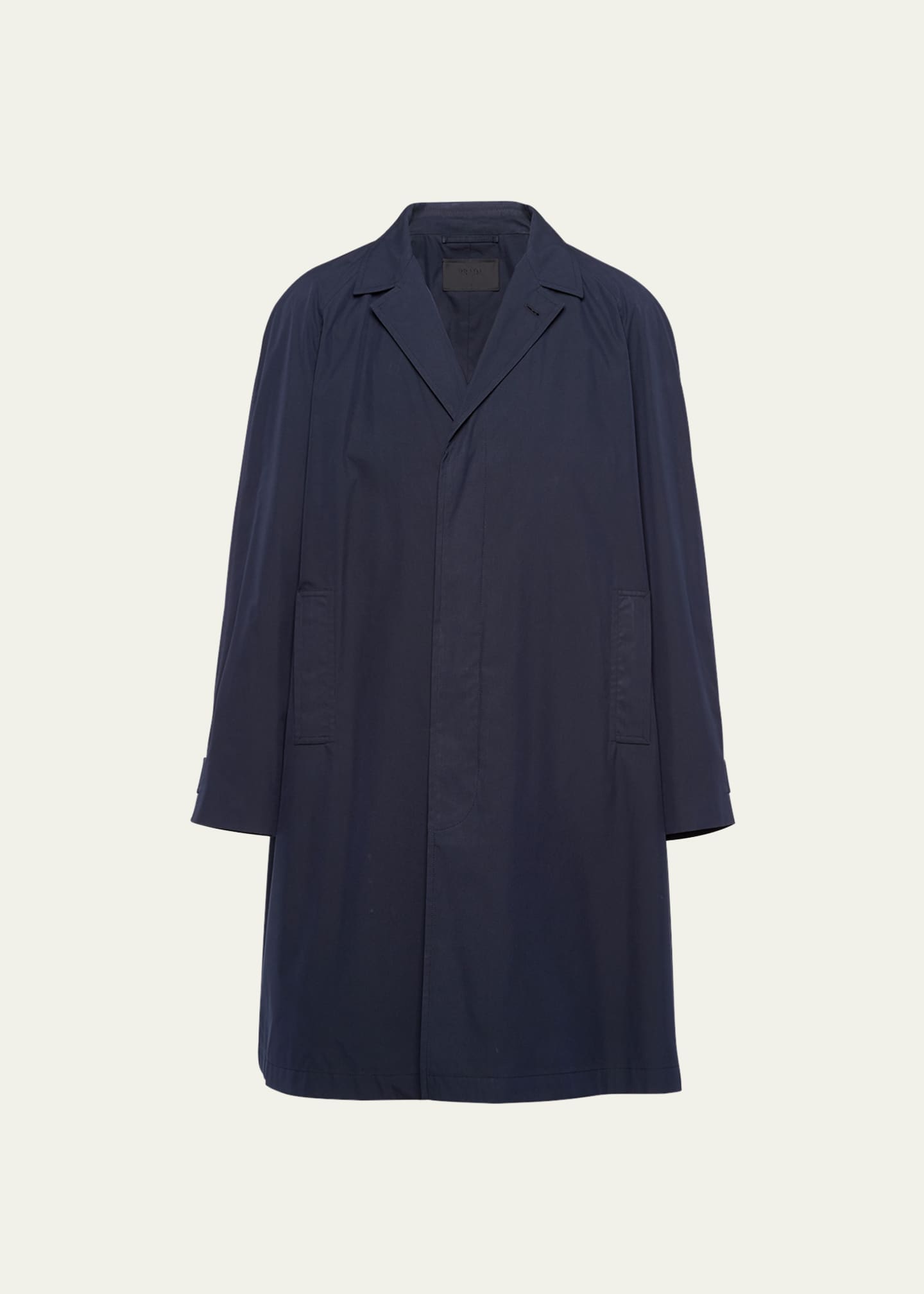 Prada Men's Solid Panama Coat - Bergdorf Goodman