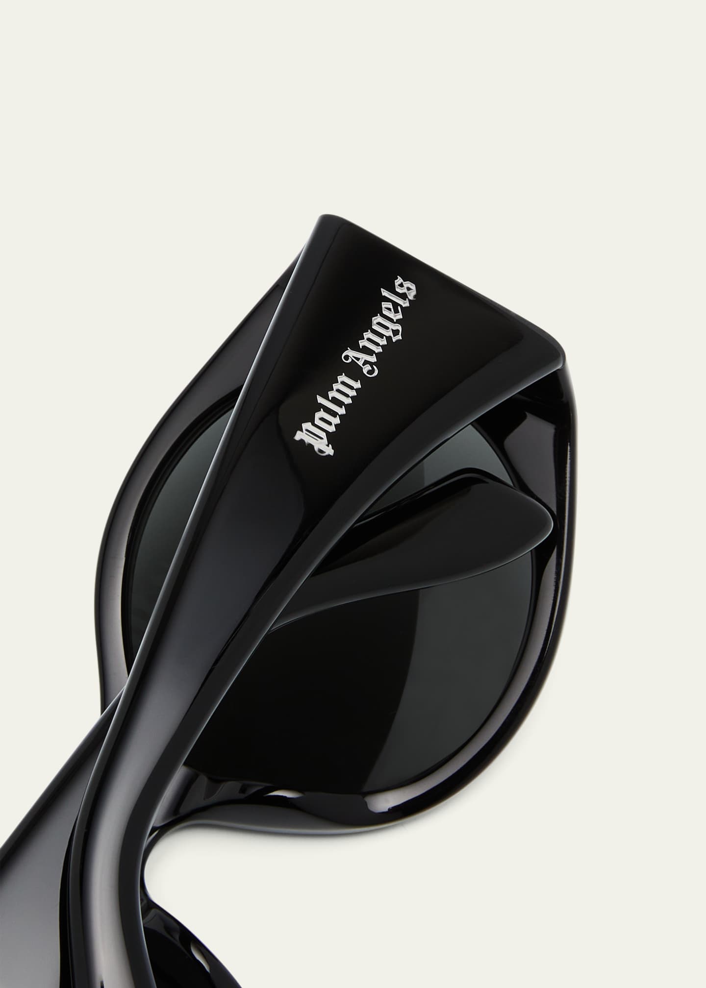 Palm Angels Ennis Acetate Oval Sunglasses - Bergdorf Goodman