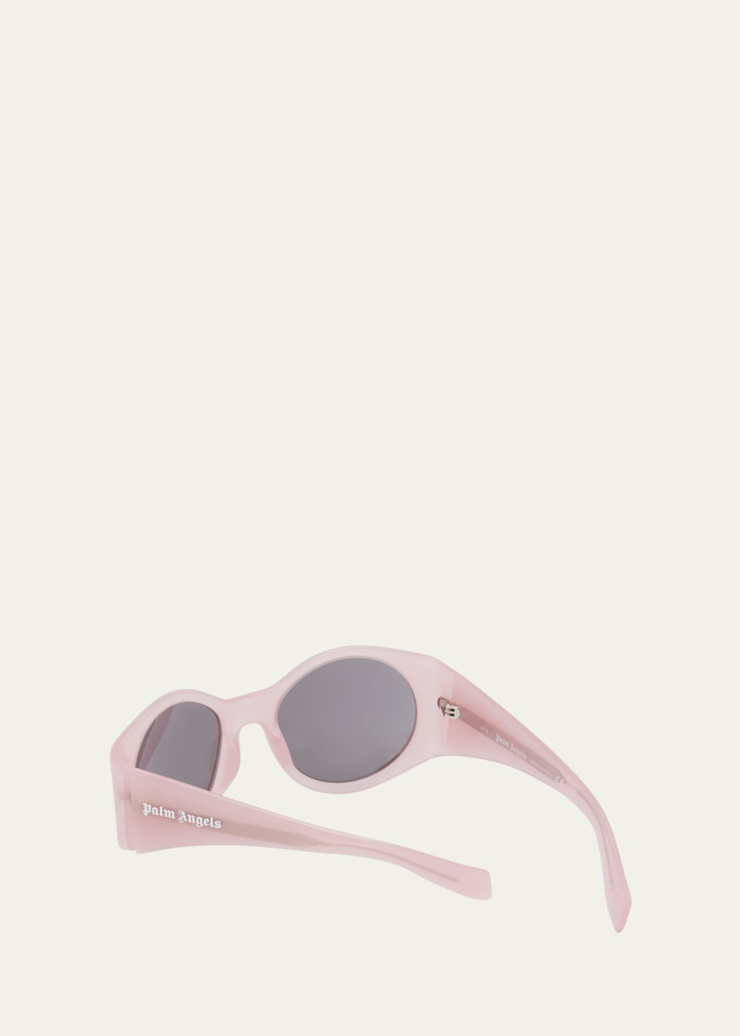 Palm Angels Ennis Acetate Oval Sunglasses - Bergdorf Goodman