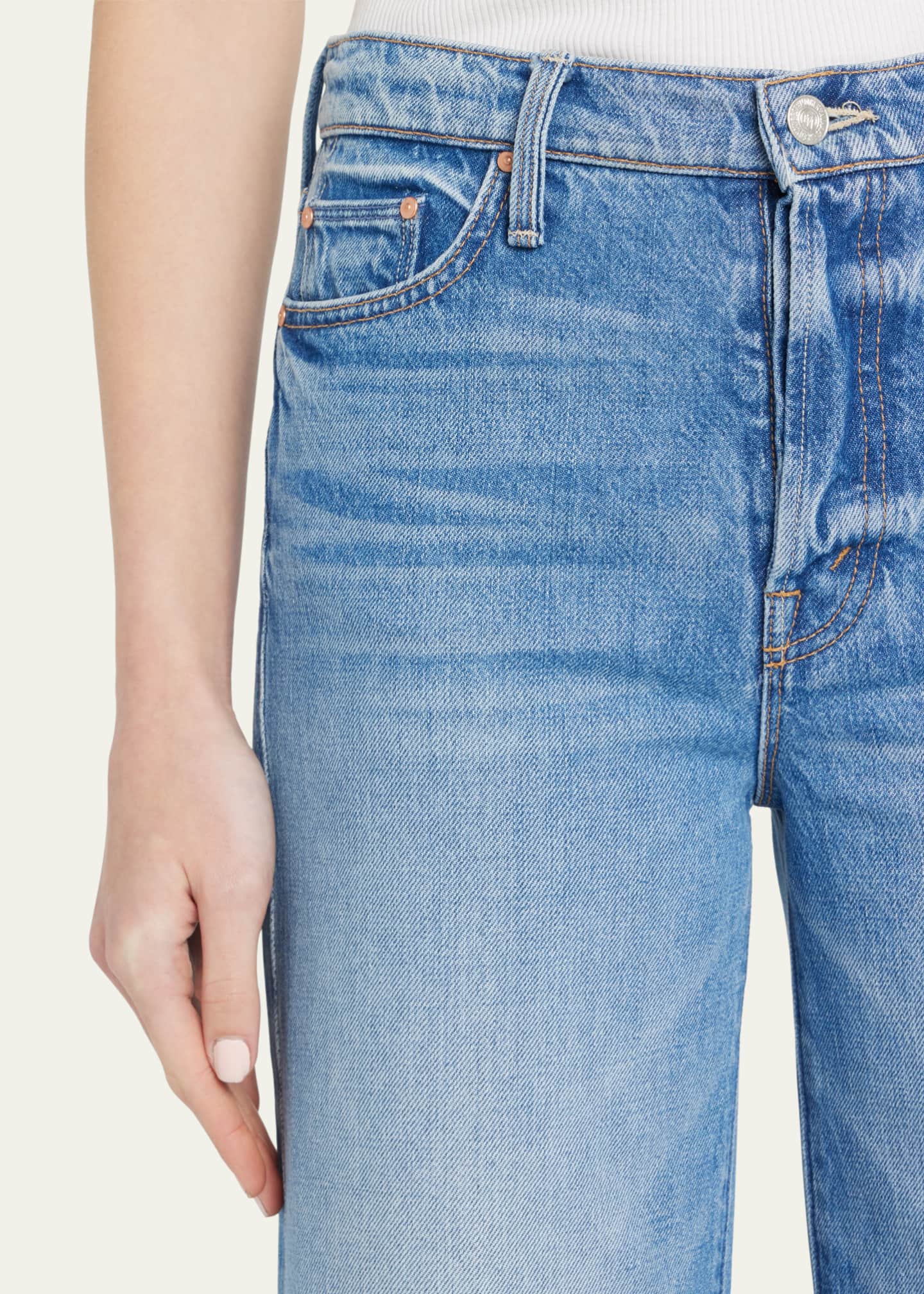 MOTHER The Tomcat Roller Jeans - Bergdorf Goodman