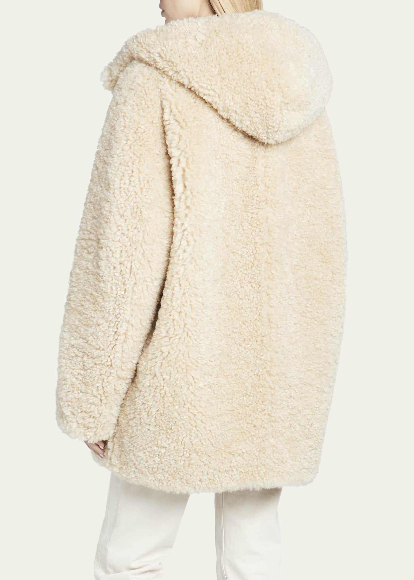 Etoile Isabel Marant Florene Fuzzy Oversized Coat - Bergdorf Goodman