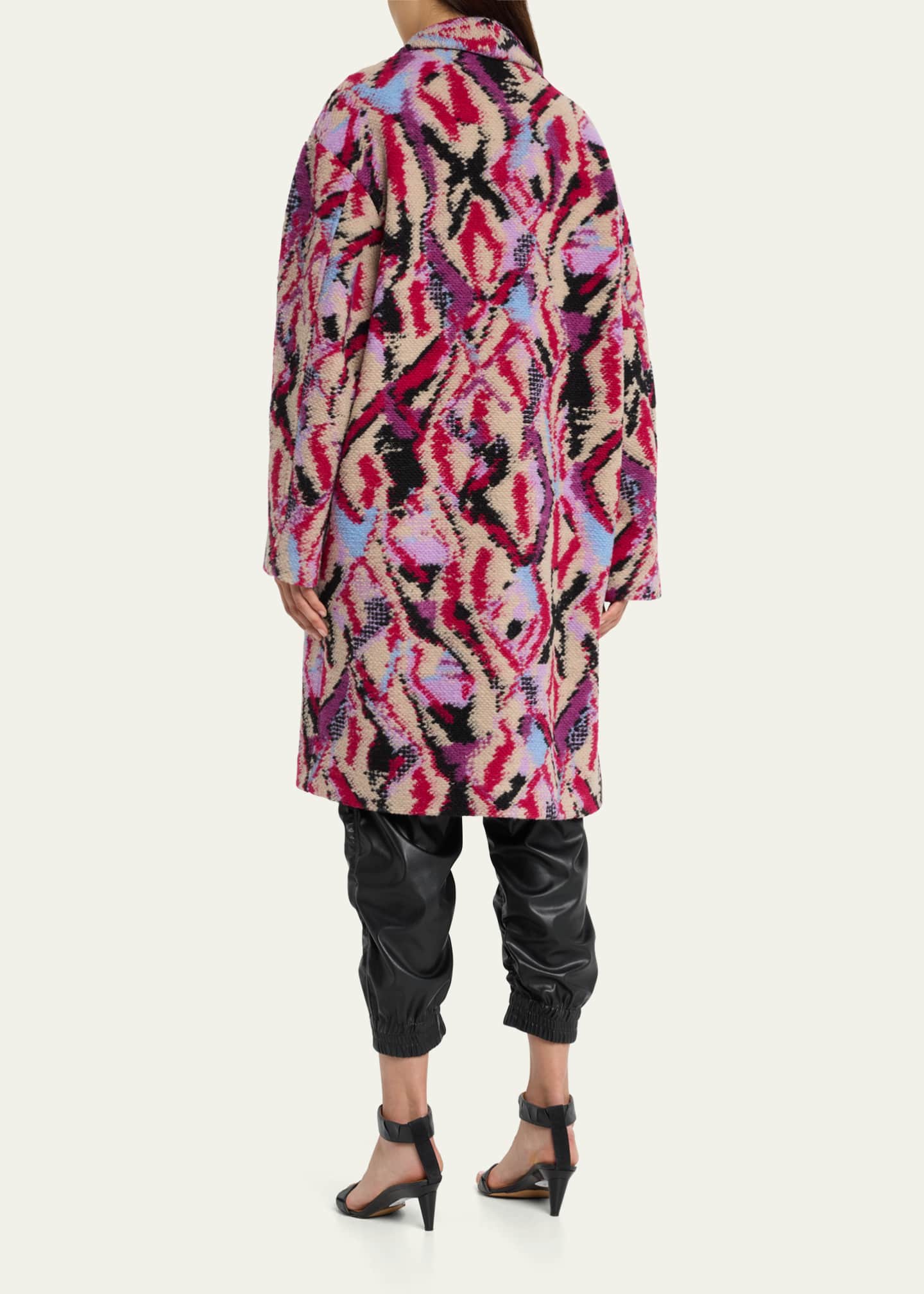 Etoile Isabel Marant Sharon Wool Shawl Collar Coat - Bergdorf Goodman