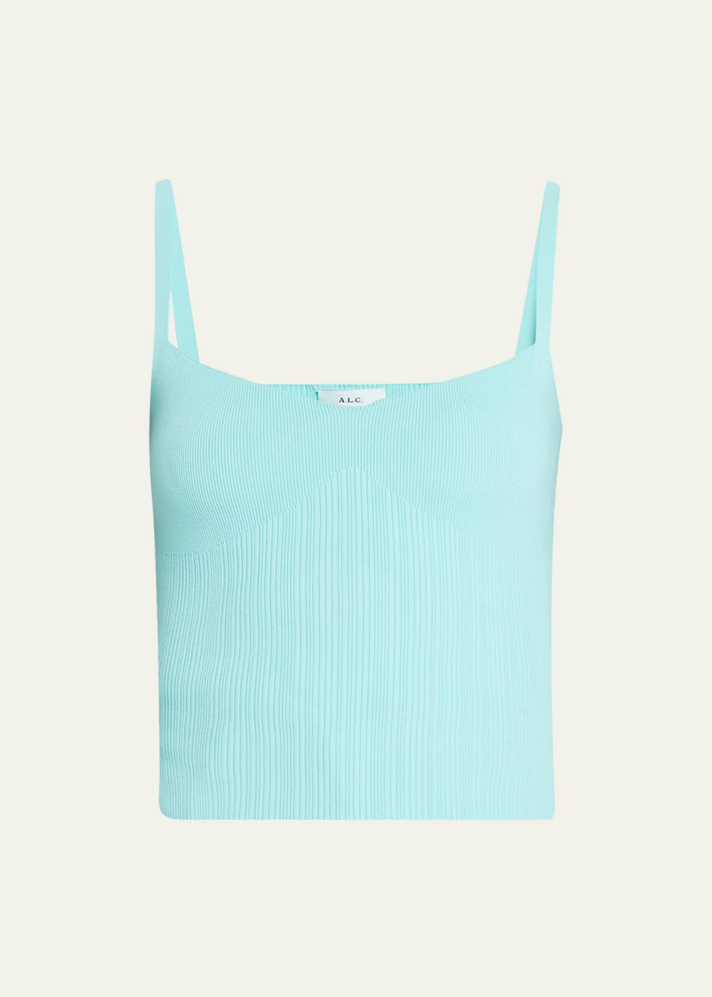 A.L.C. Milo Rib-Knit Tank Top - Bergdorf Goodman